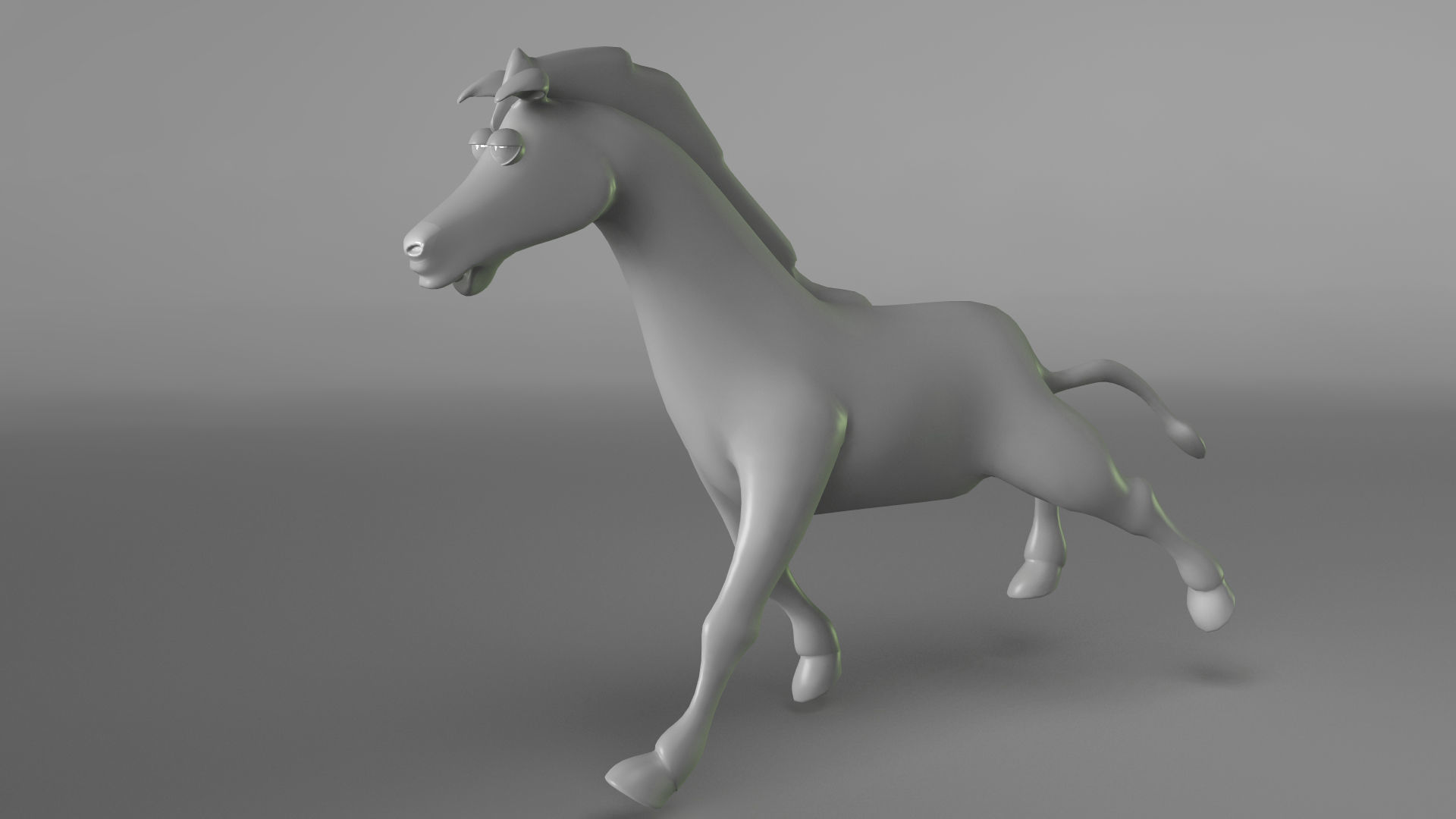 Zebra cute cartoon style 3D model animated rigged | CGTrader