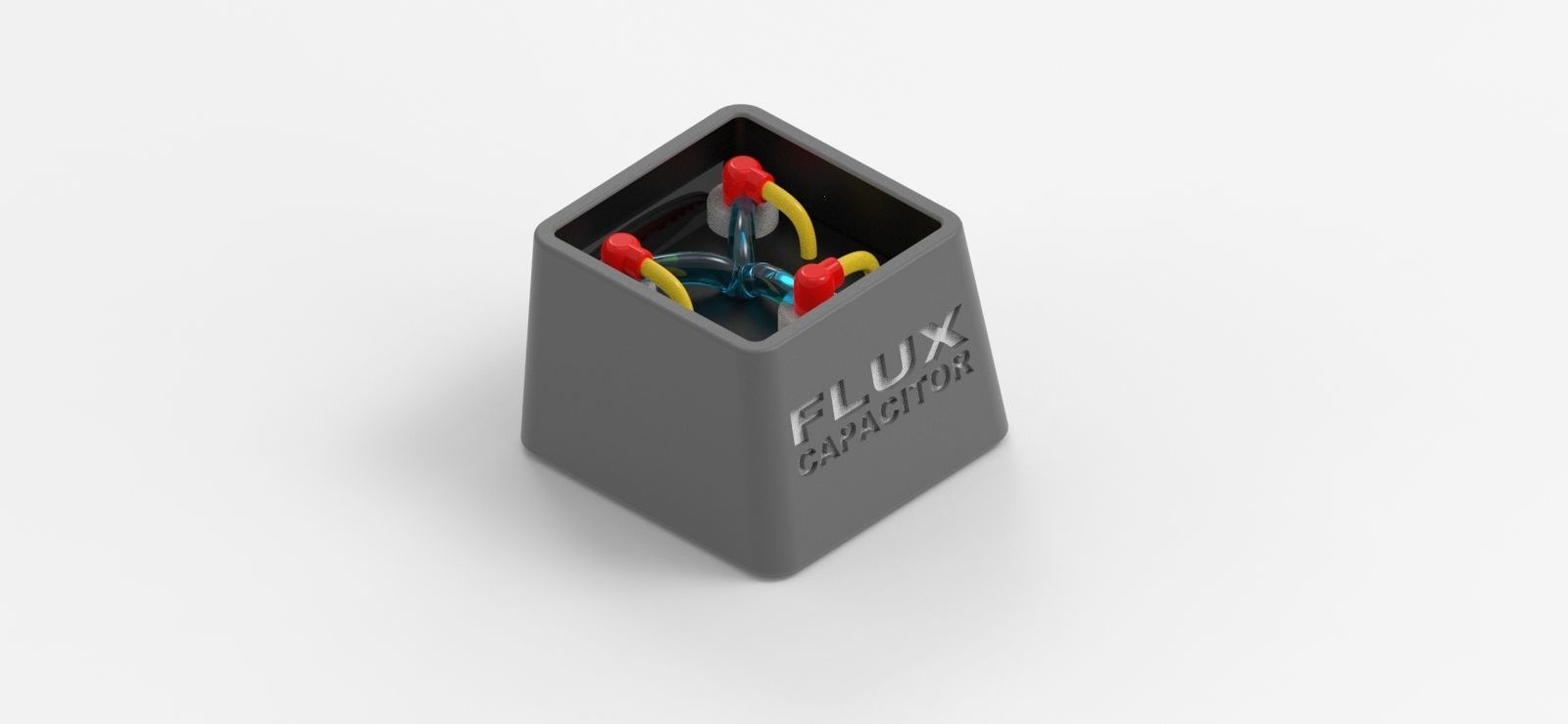Back to the Future Flux Capacitor - Keycap - 3D Model File STL 3D model ...