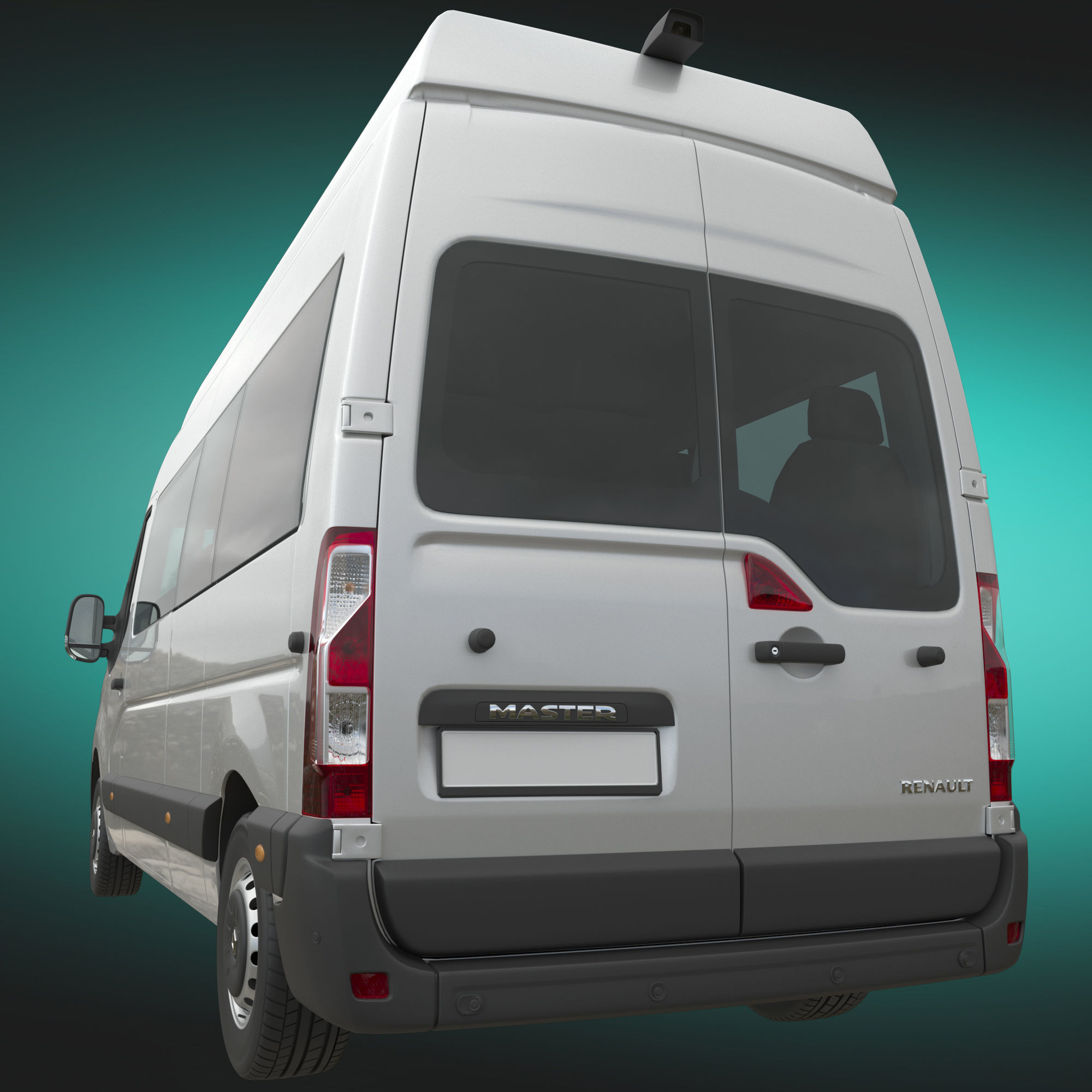 Renault Master 2020 Passenger L3H3 3D model | CGTrader
