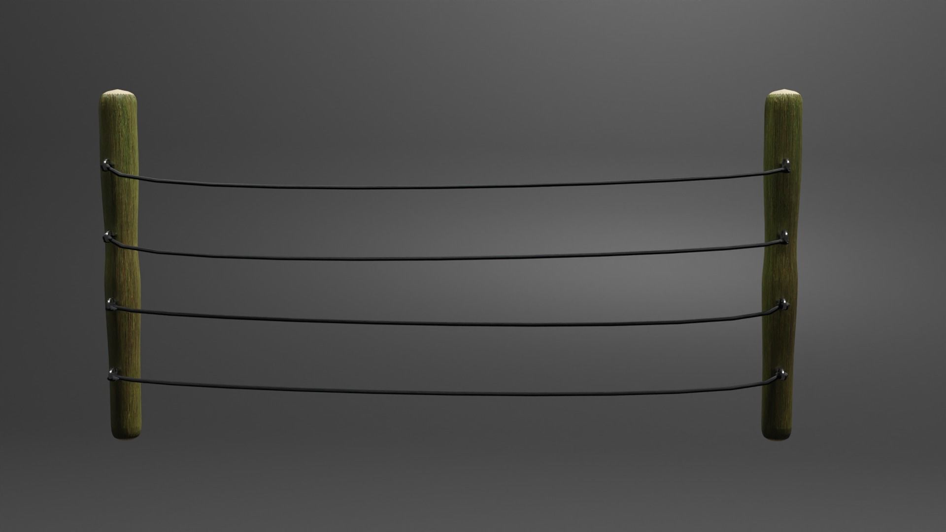 3D model Fence Asset Pack VR / AR / low-poly | CGTrader