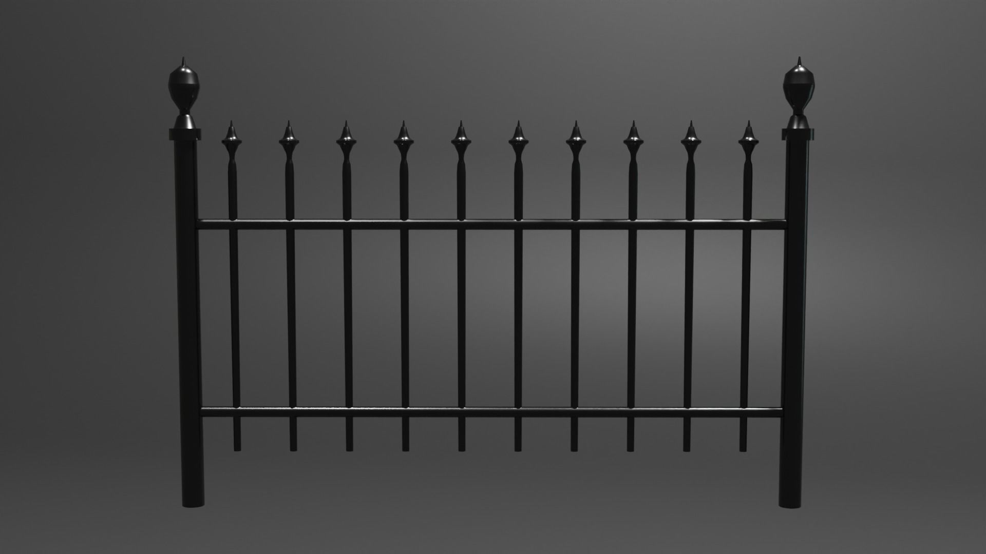 3D model Fence Asset Pack VR / AR / low-poly | CGTrader