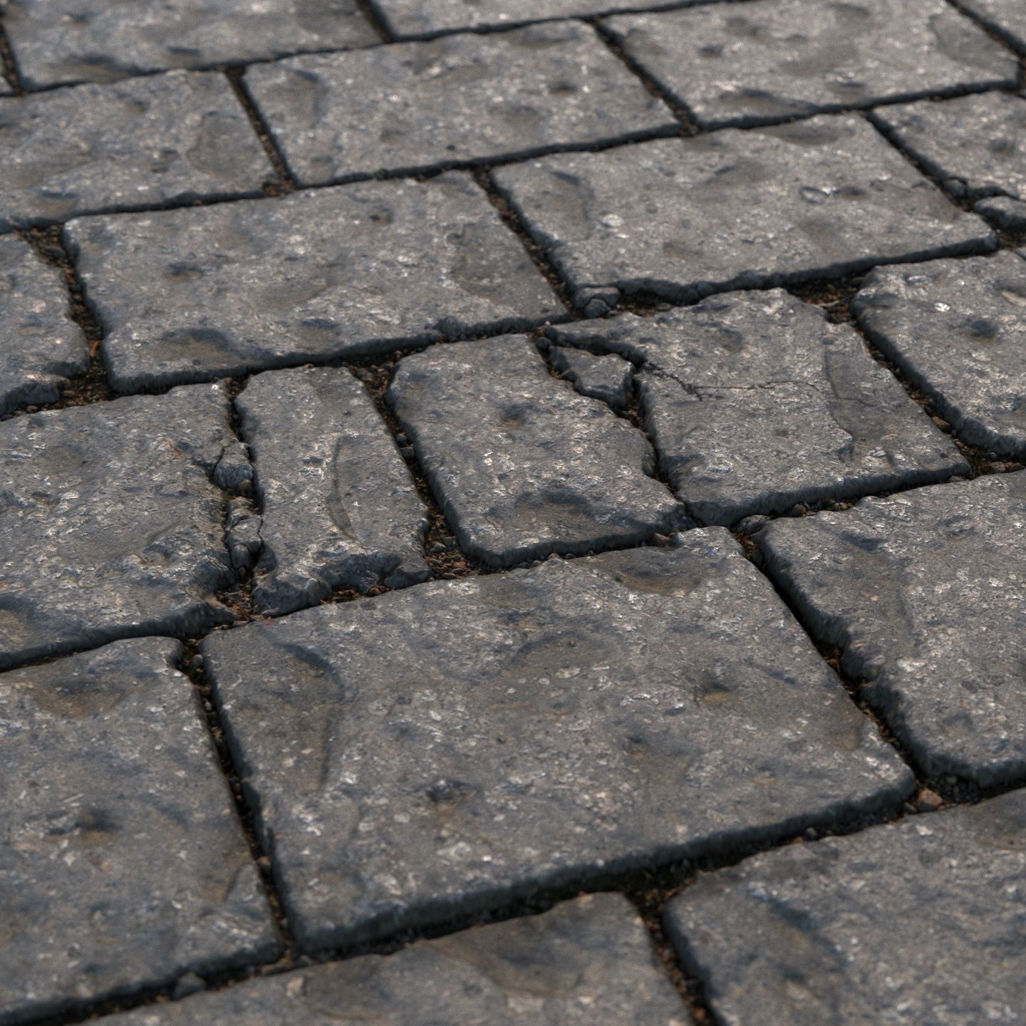 Material of rectangular paving slabs 06 3D model | CGTrader