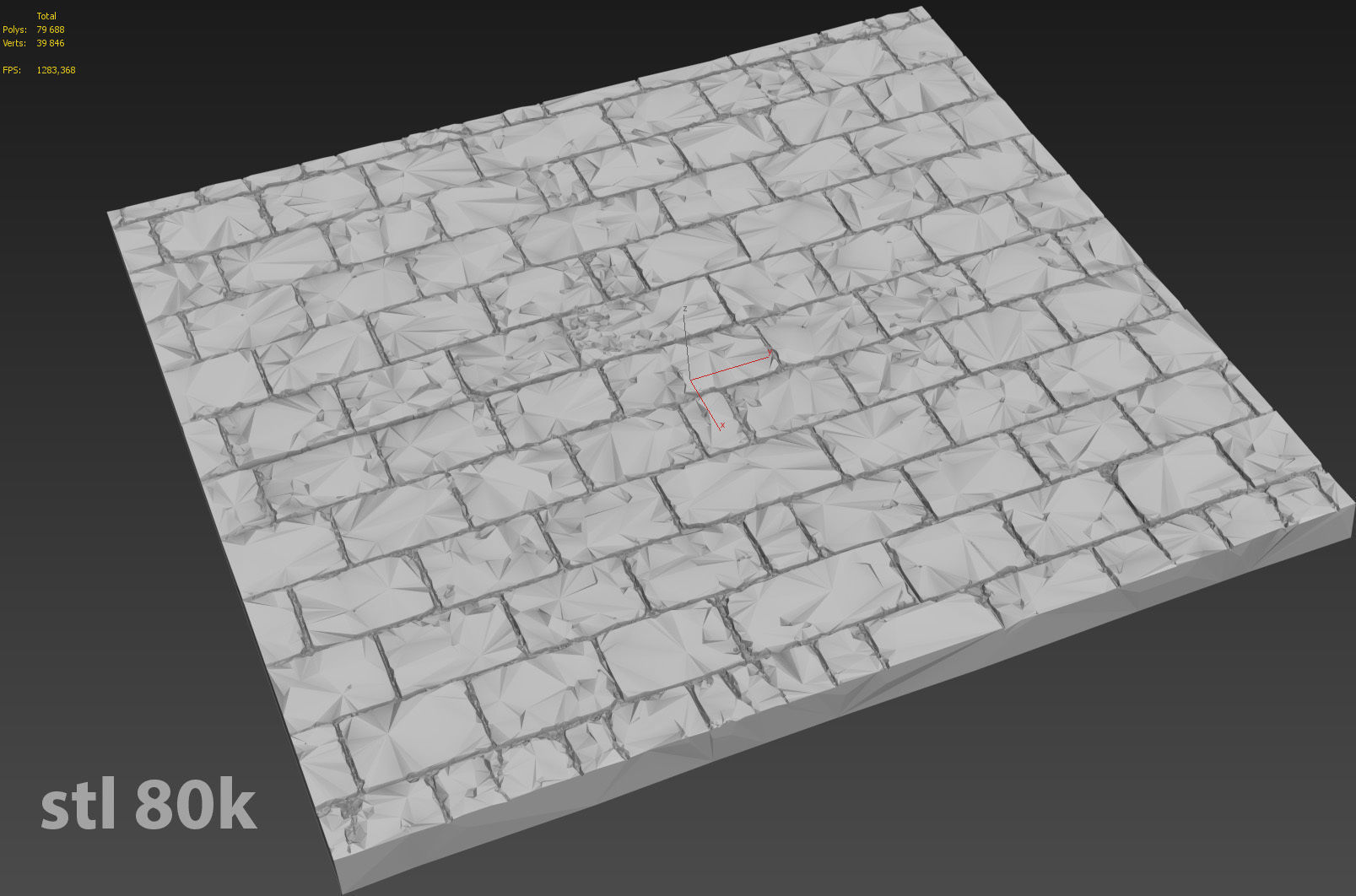 Material of rectangular paving slabs 06 3D model | CGTrader