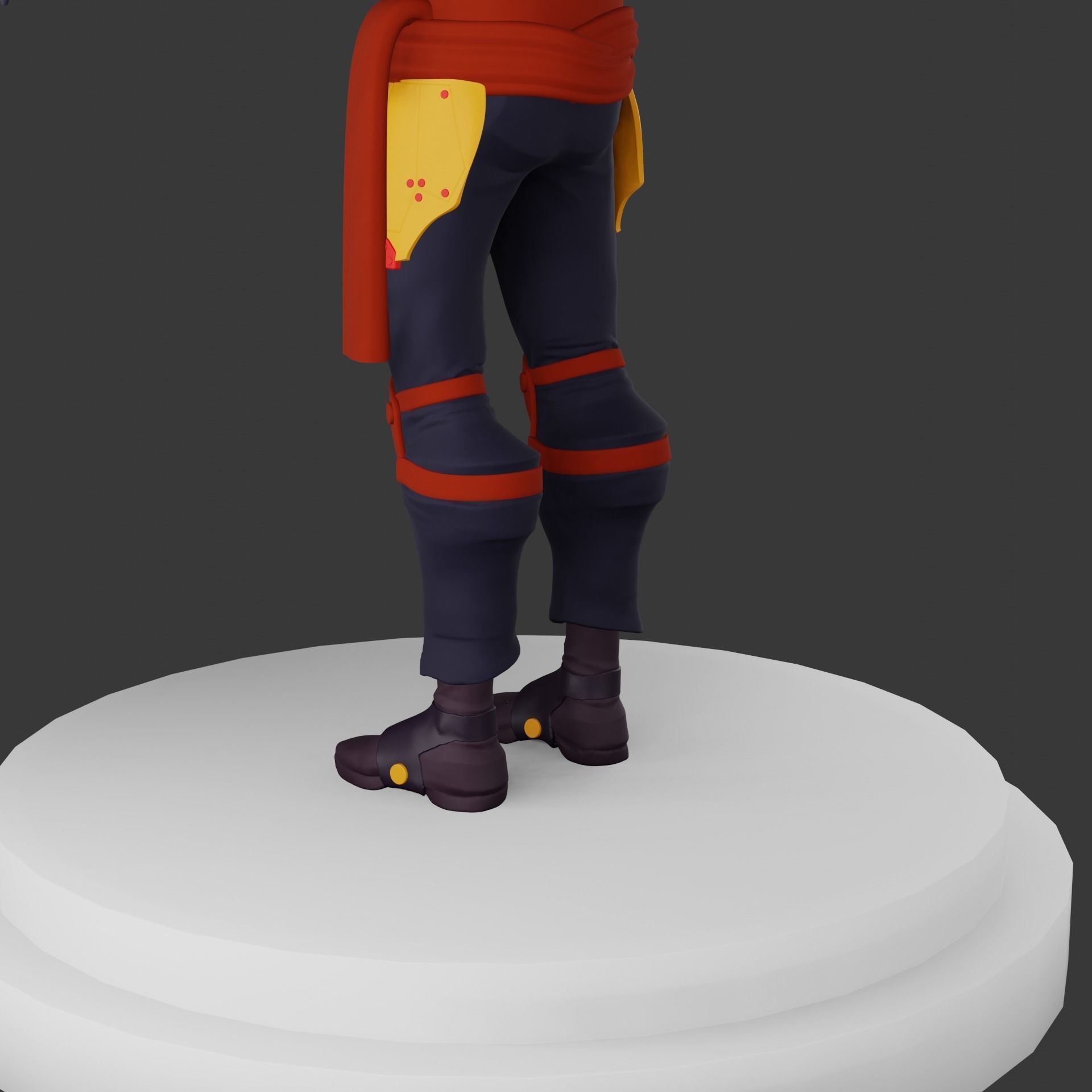 Stylized Warrior free 3D model | CGTrader