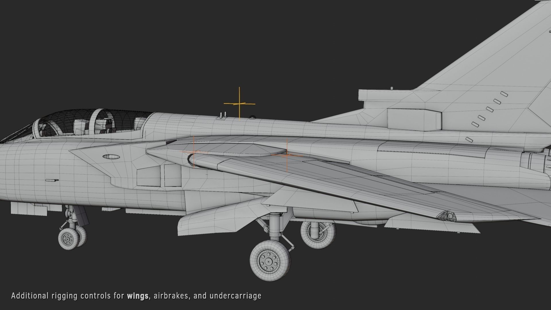 Panavia Tornado IDS GR1 3D model animated rigged | CGTrader