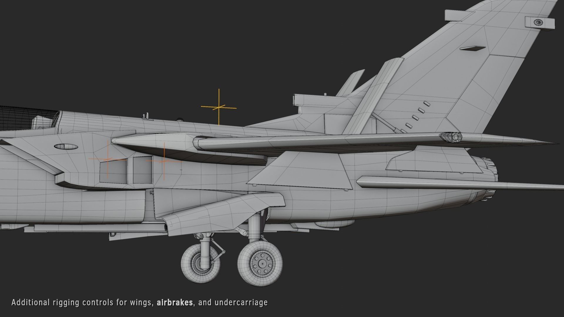 Panavia Tornado IDS GR1 3D model animated rigged | CGTrader