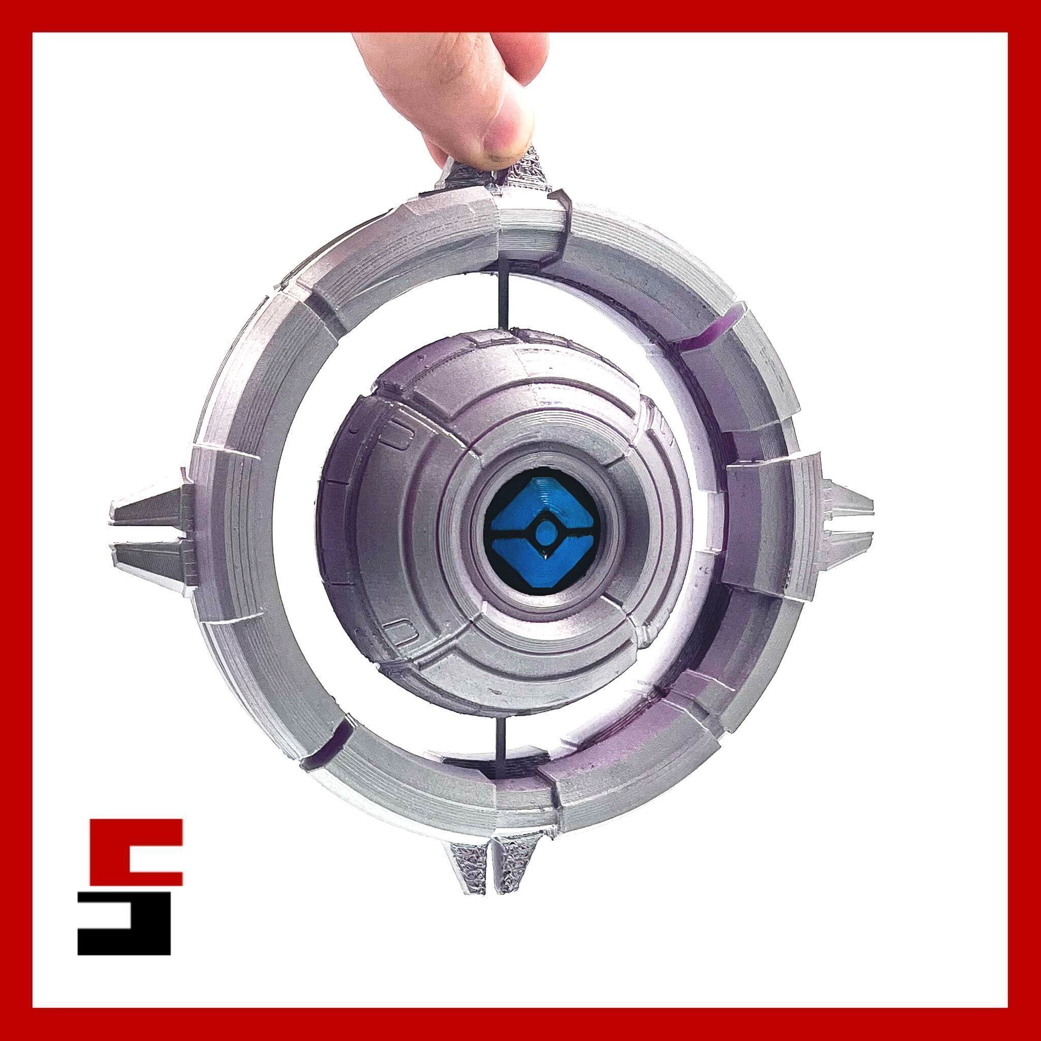 DESTINY 2 PEERLESS PRECISION SHELL GHOST EXOTIC SHELL 3D model 3D ...