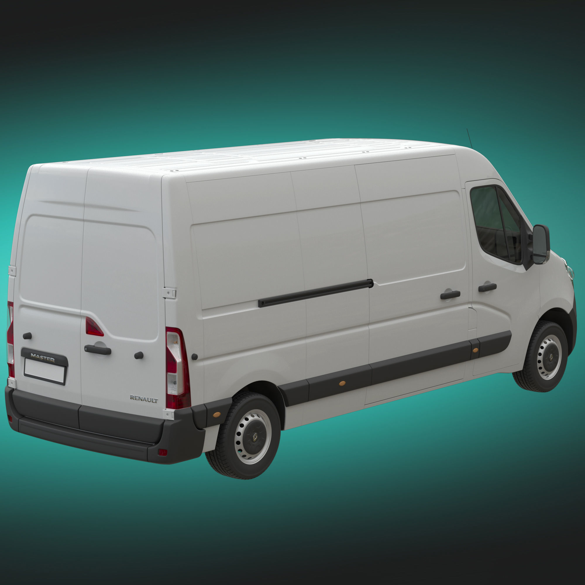 Renault Master 2015 PanelVan L3H2 3D model | CGTrader