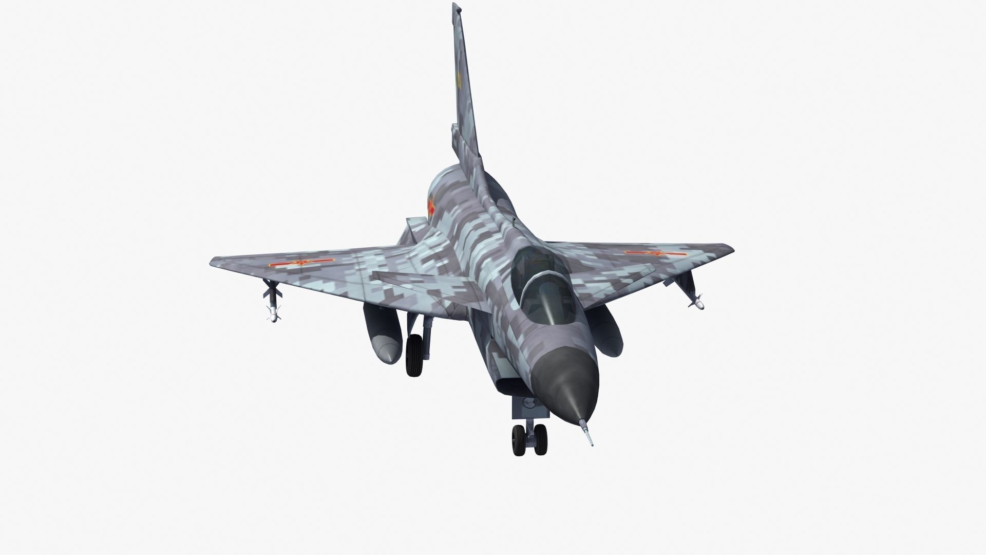 Chengdu J-10 Firebird 3D model | CGTrader