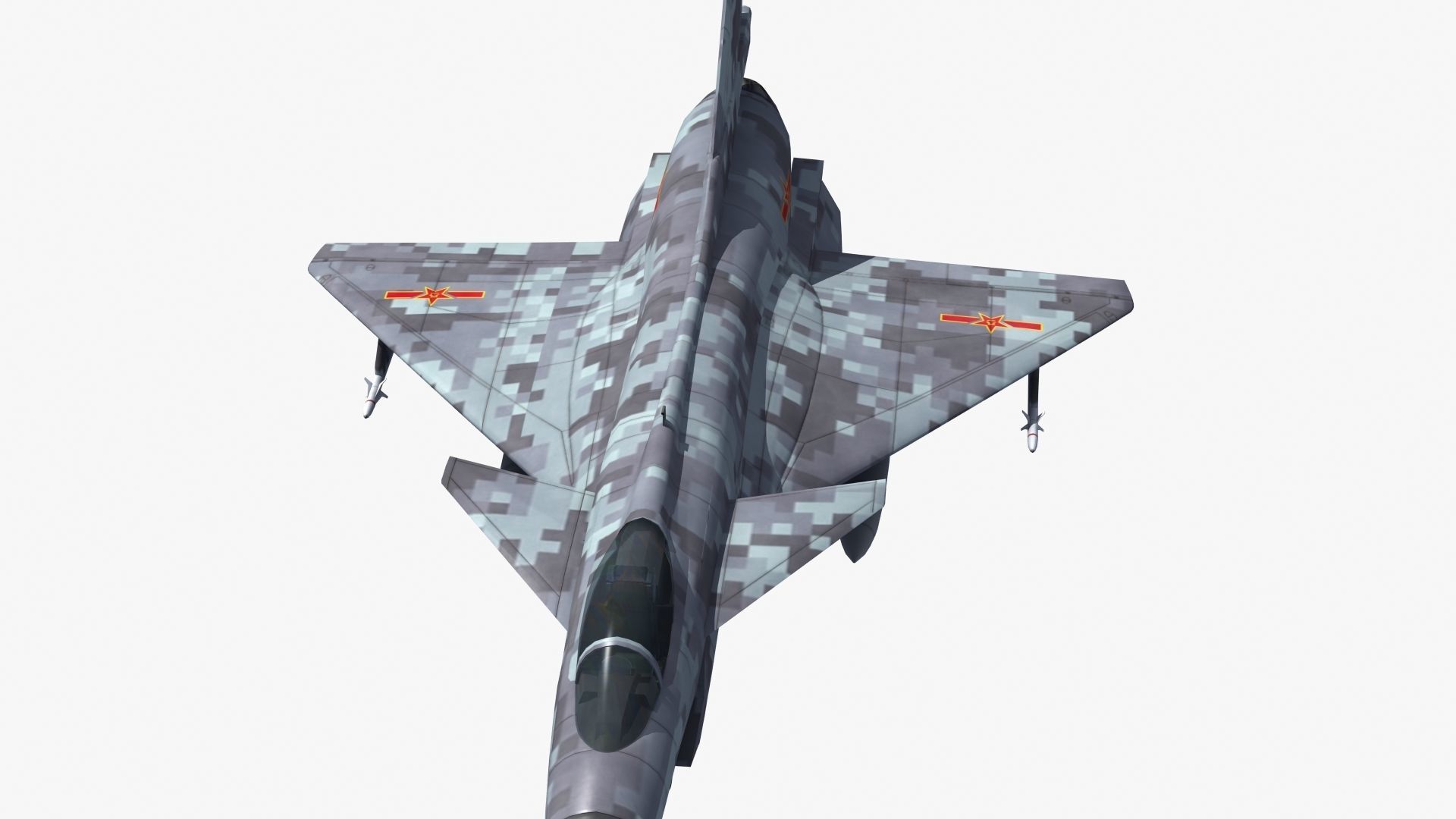 Chengdu J-10 Firebird 3D model | CGTrader