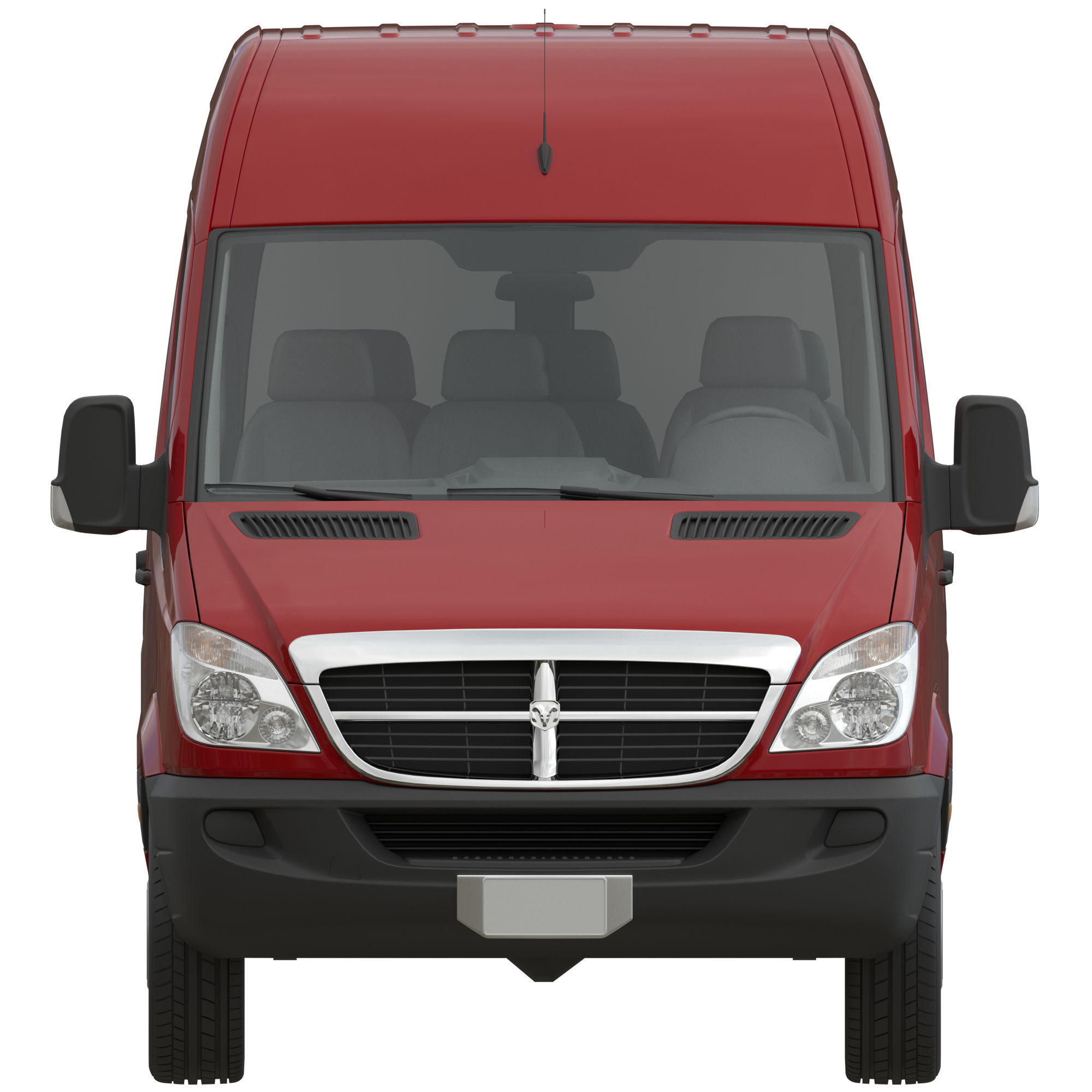 Dodge Sprinter 2500 minibus L2H2 3D model | CGTrader