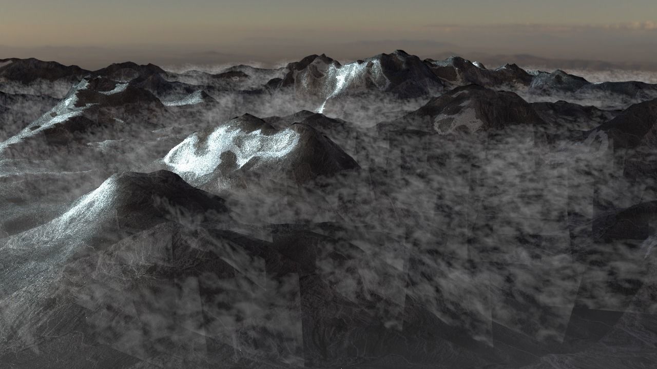 Mountains Winter free 3D model | CGTrader