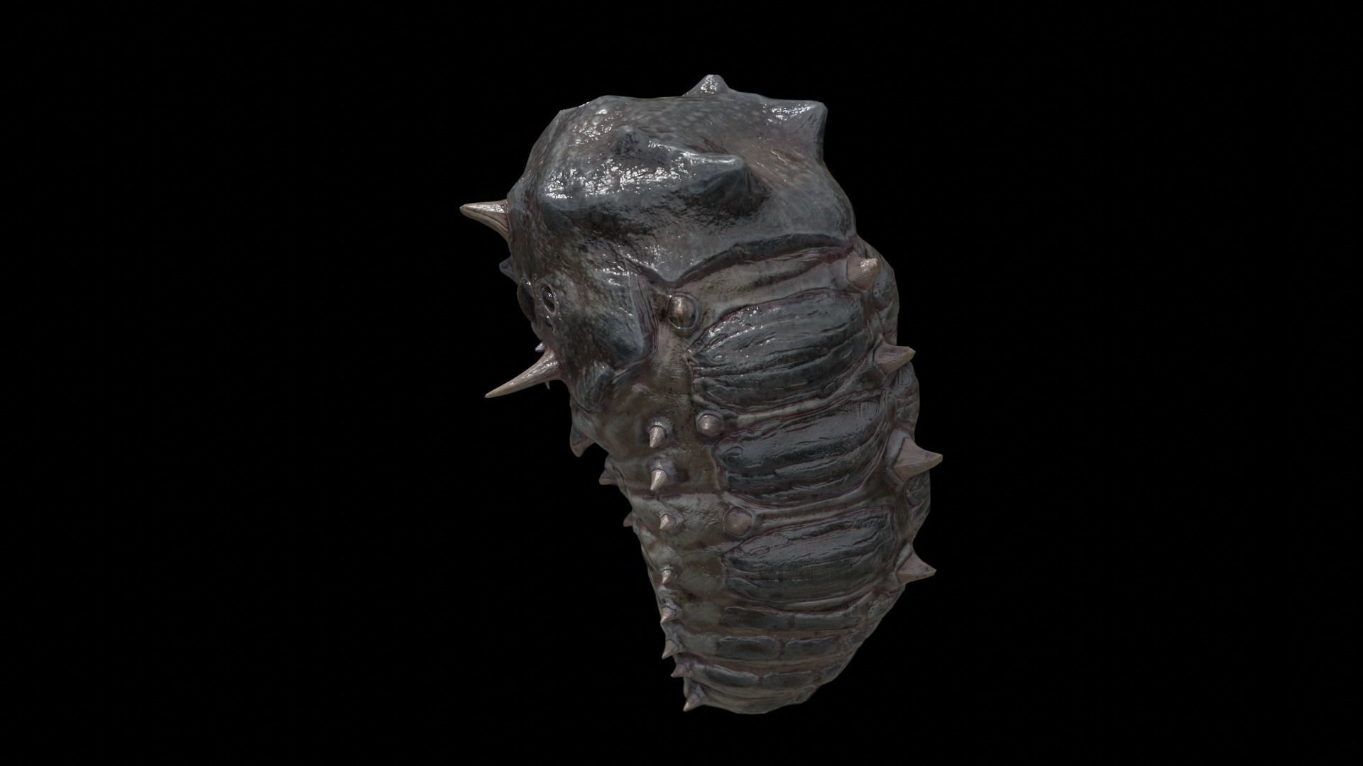 3D model Alien Parasite Cocoon VR / AR / low-poly | CGTrader