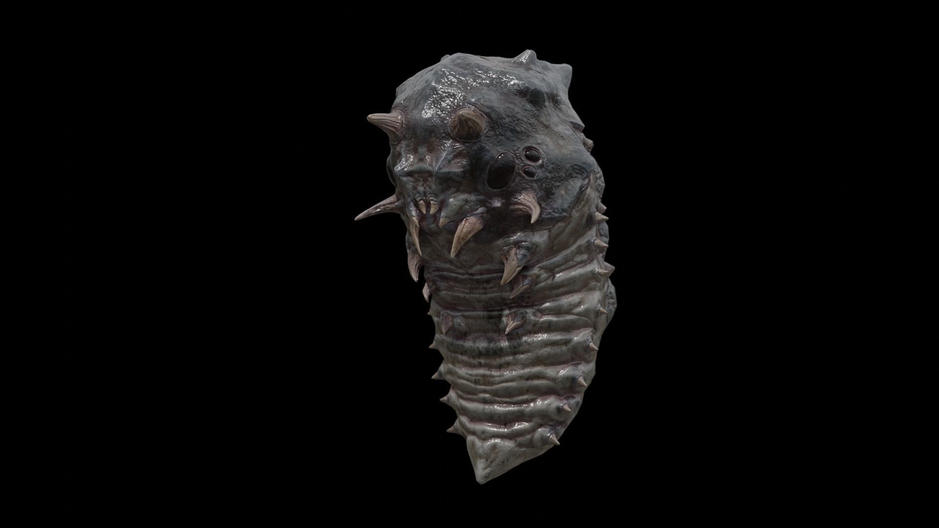 3D model Alien Parasite Cocoon VR / AR / low-poly | CGTrader