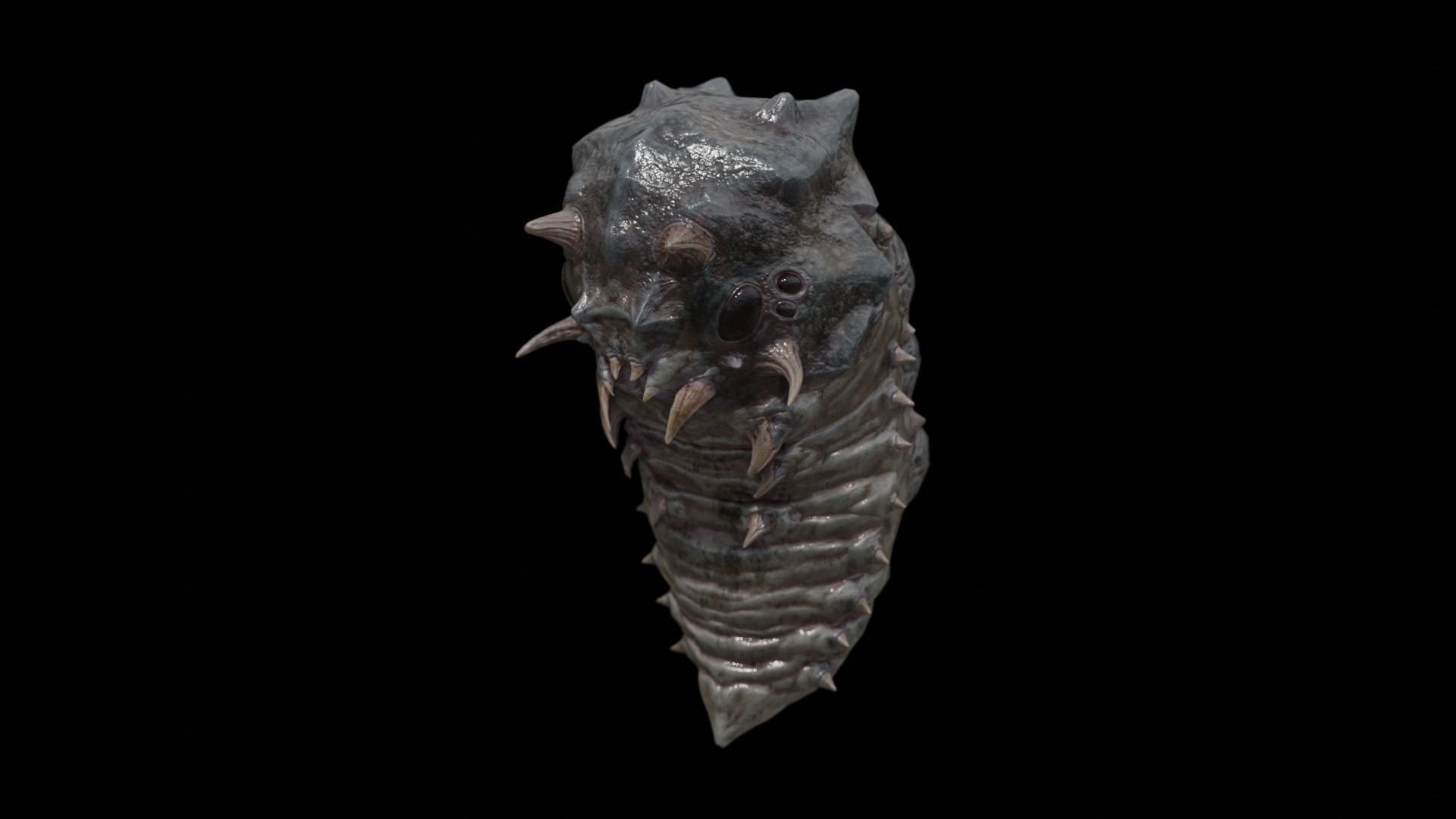 3D model Alien Parasite Cocoon VR / AR / low-poly | CGTrader