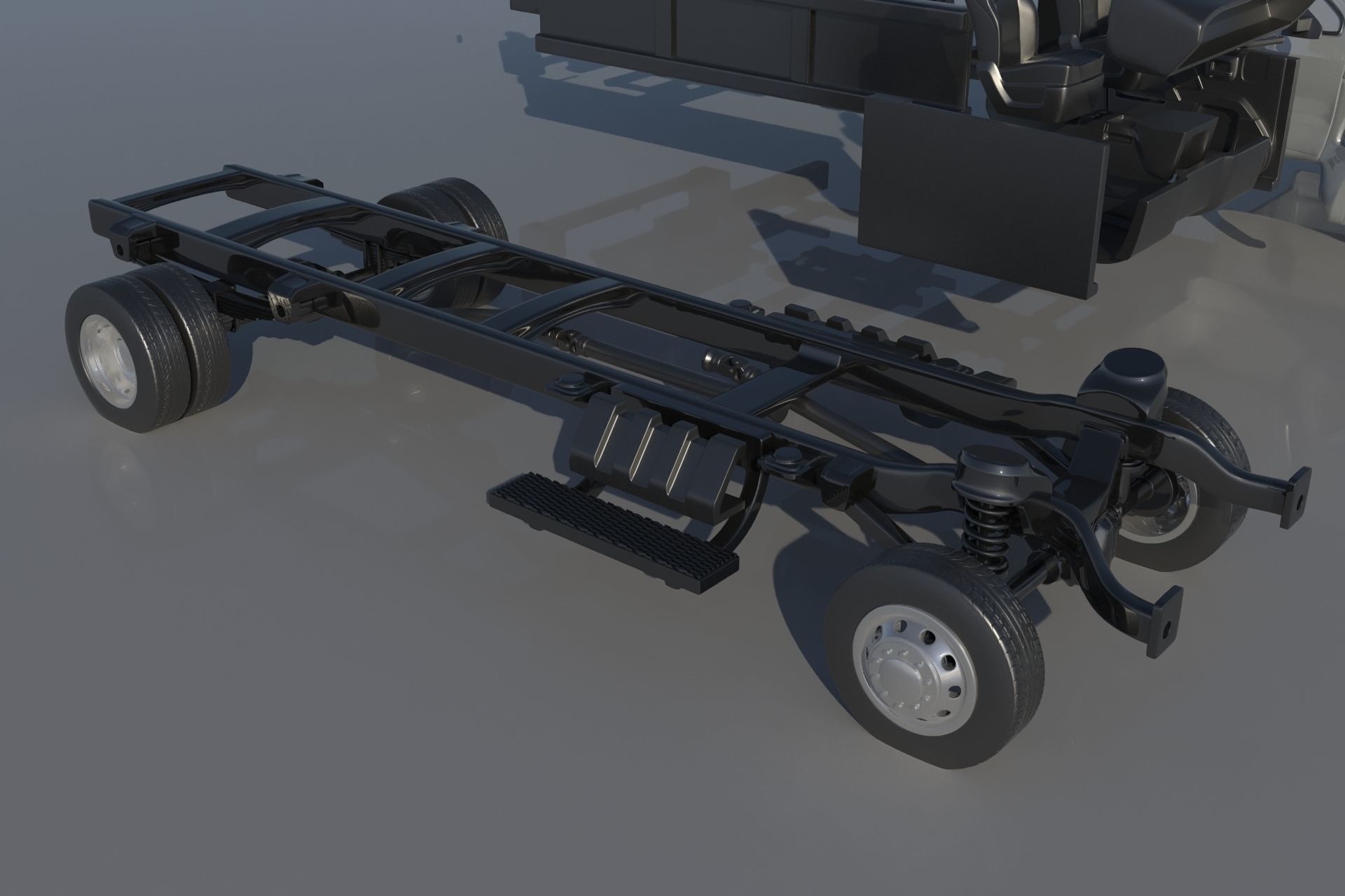 Chevrolet Silverado 5500 Dump Truck 3D model 3D printable | CGTrader