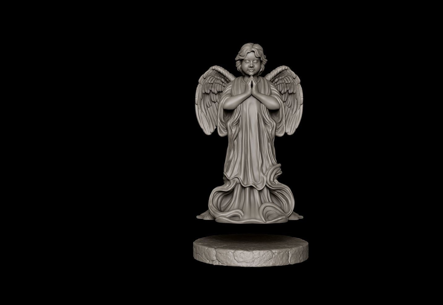 Archangel Guardian Angel 3D model 3D printable | CGTrader