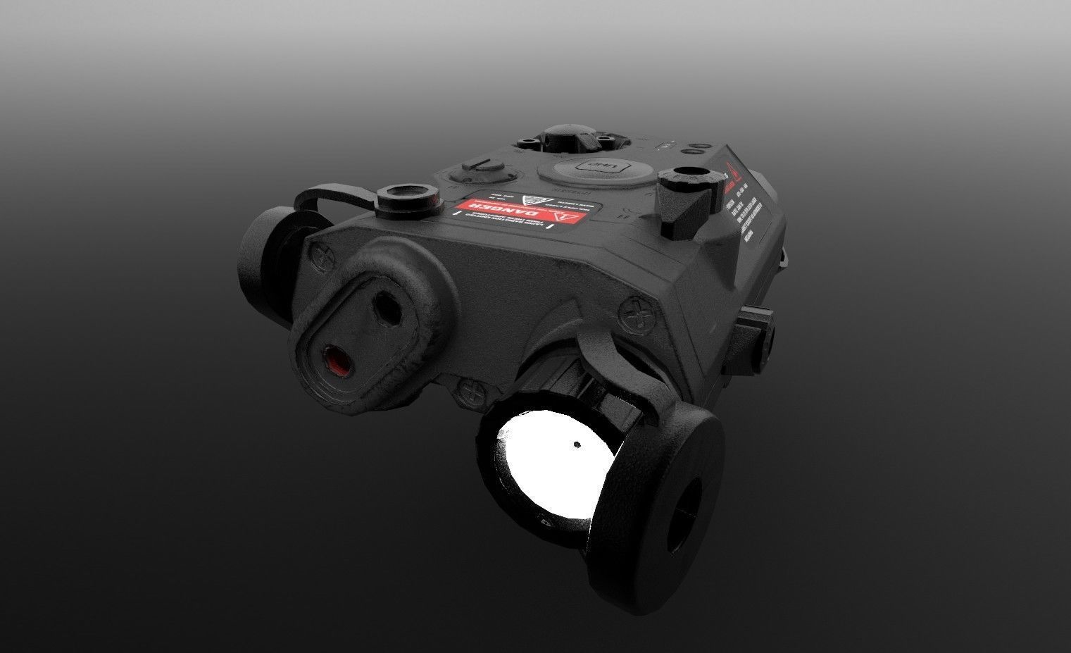 3D model AN - PEQ 15 LASER POINTER VR / AR / low-poly | CGTrader