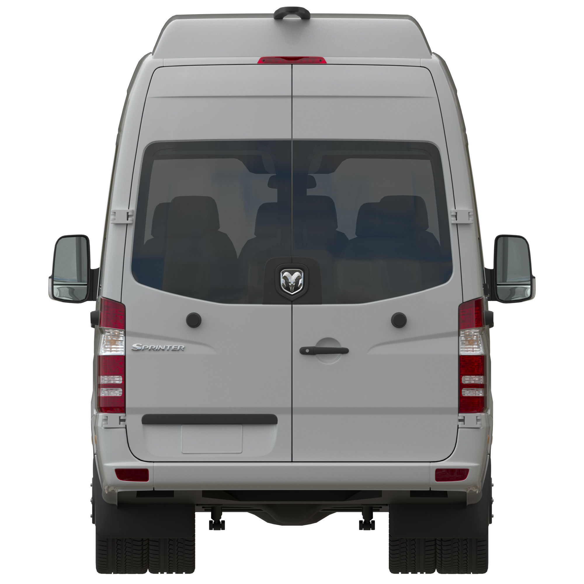 Dodge Sprinter 3500 Minibus L4H3 3D model | CGTrader