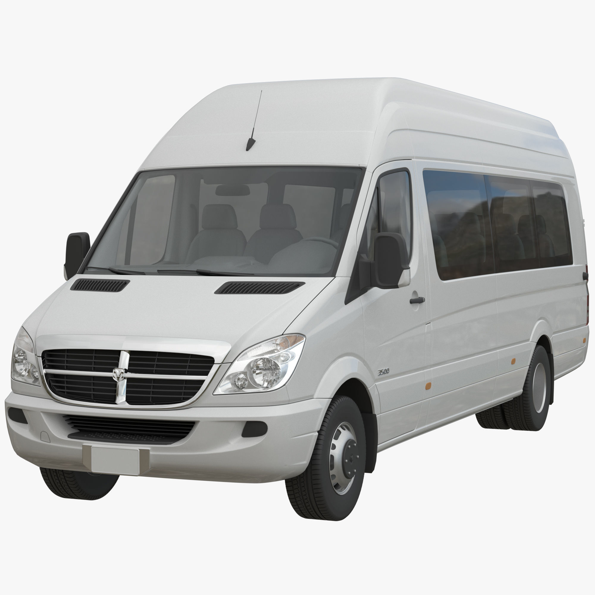 Dodge Sprinter 3500 Minibus L4H3 3D model | CGTrader
