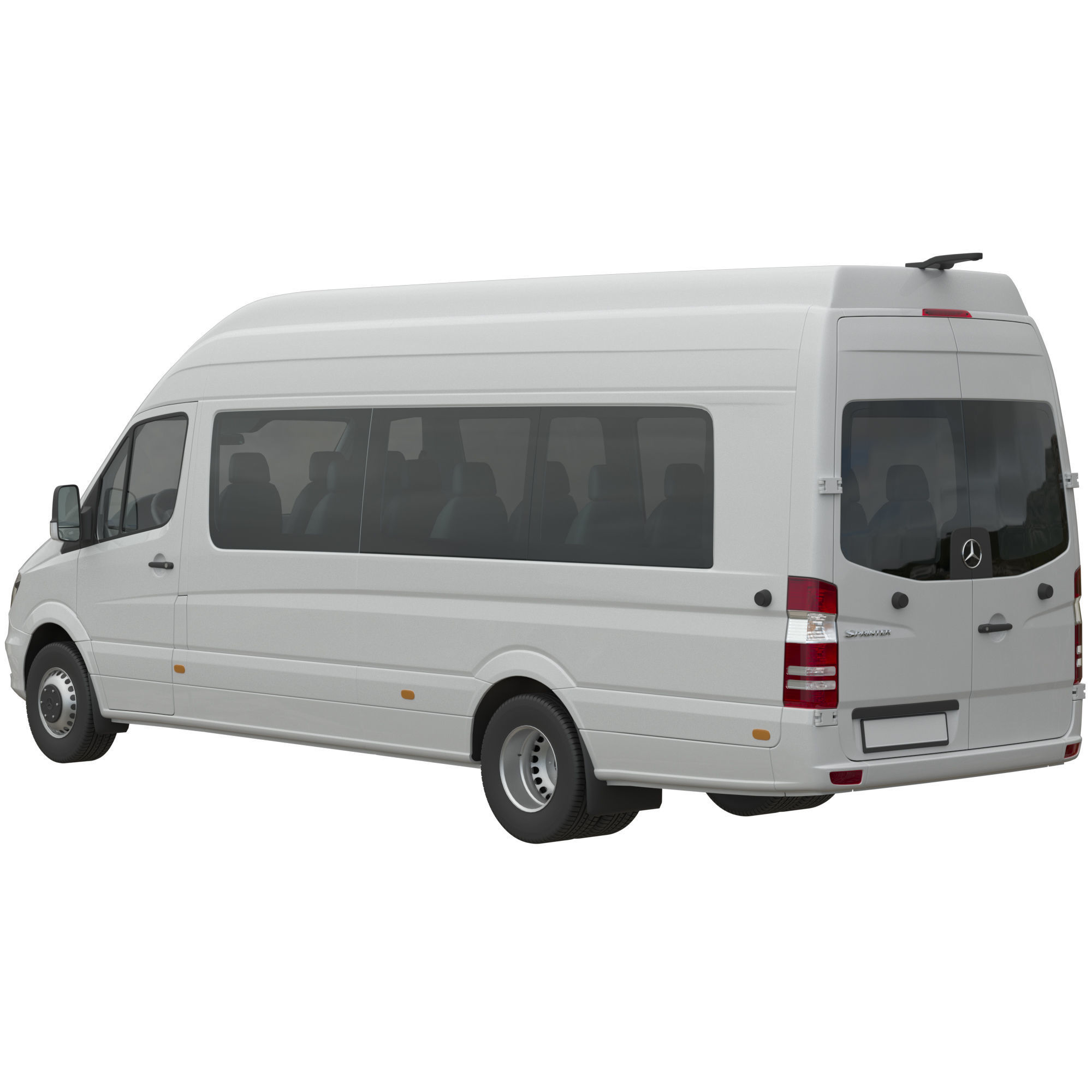 Mercedes-Benz Sprinter 2015 Minibus MAXI 3D model | CGTrader