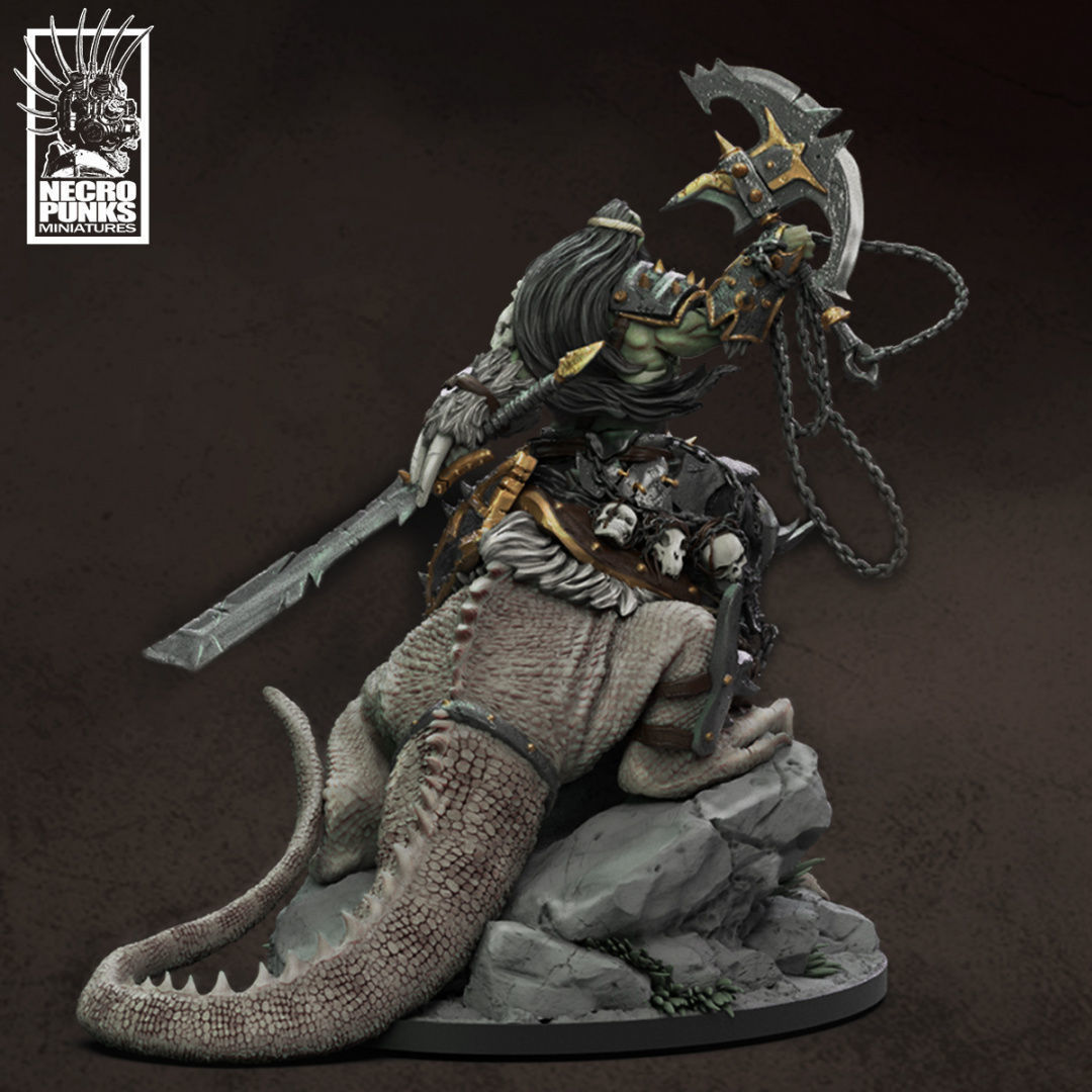 Orc Rider 3D model 3D printable | CGTrader