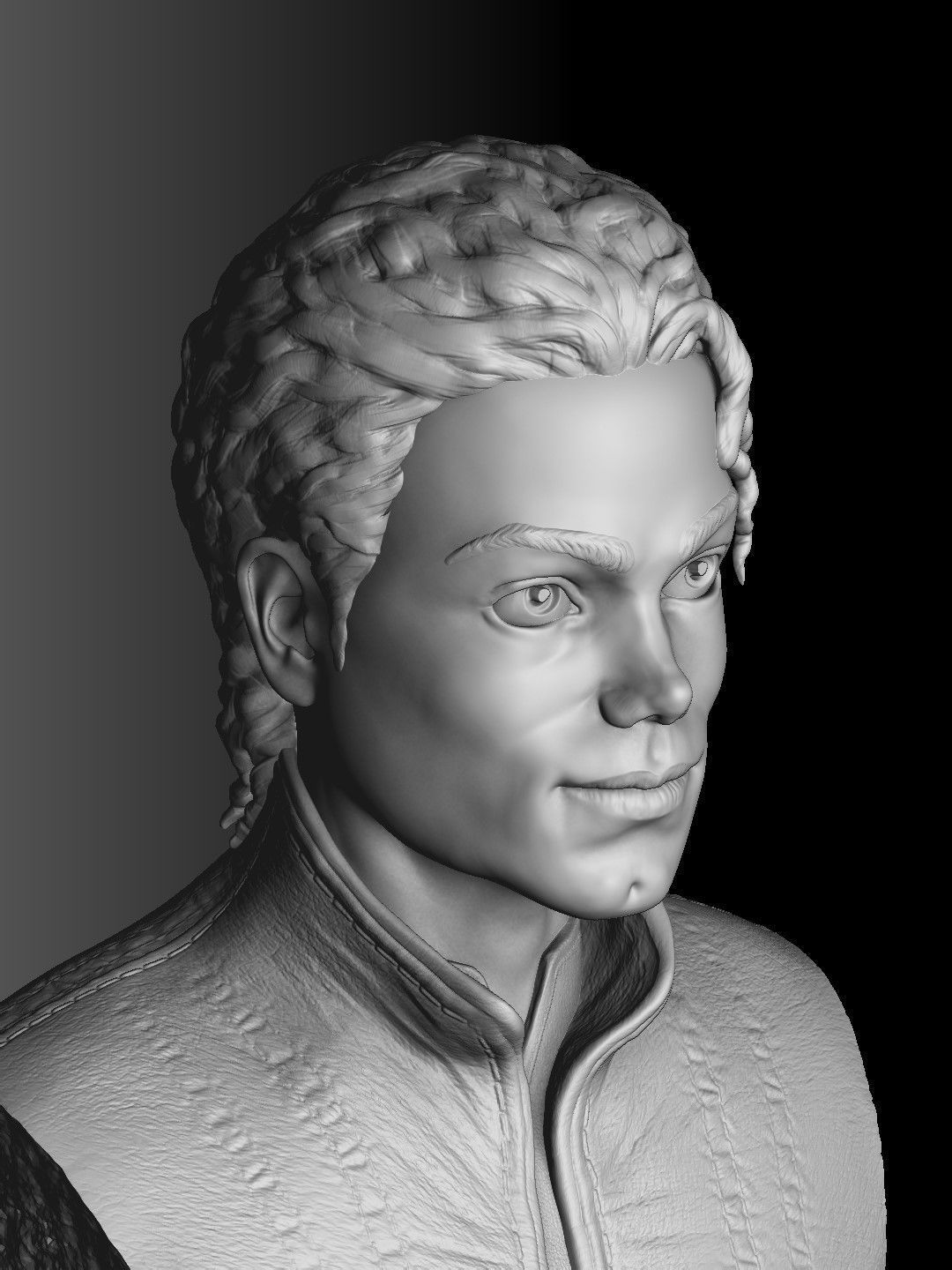 MICHAEL JACKSON bust for 3D print STL 3D model 3D printable | CGTrader
