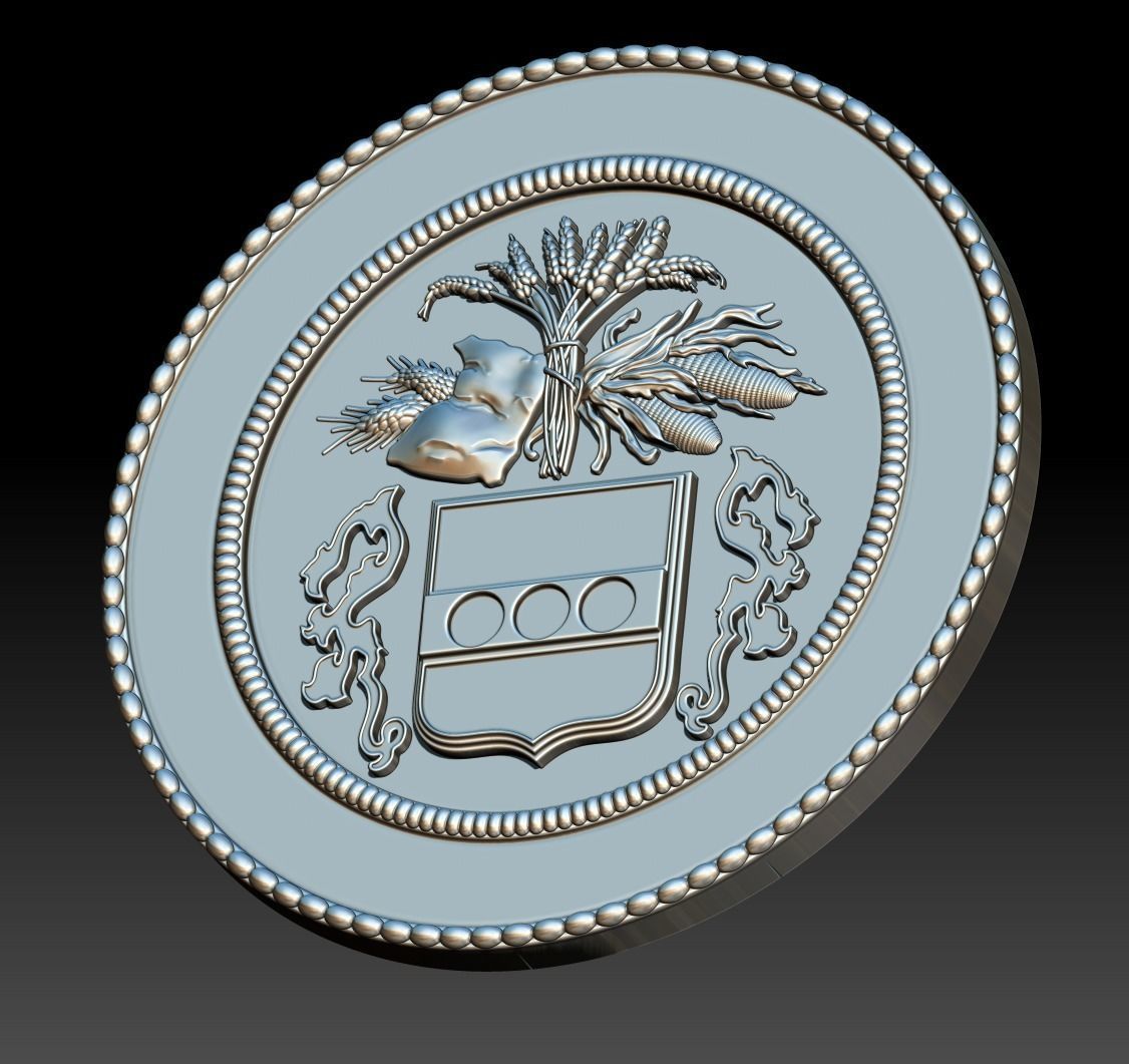 Corn and grain 3D model 3D printable | CGTrader