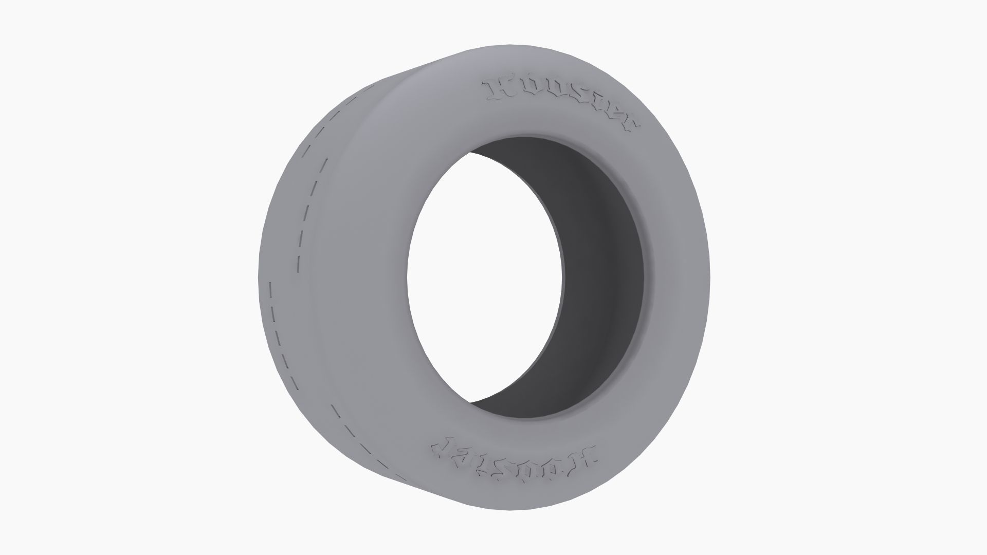 3D model Hoosier DOT Drag Radial 2 tire VR / AR / low-poly | CGTrader
