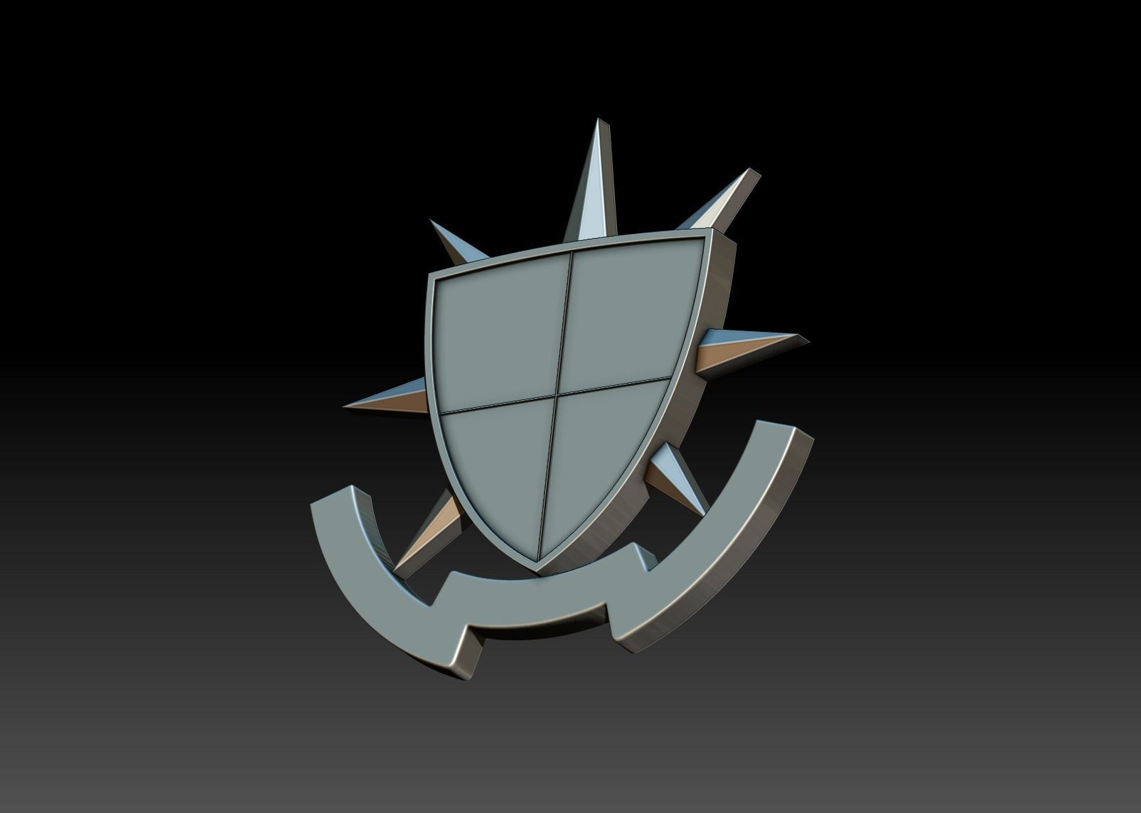 Federal logos 3D model 3D printable | CGTrader