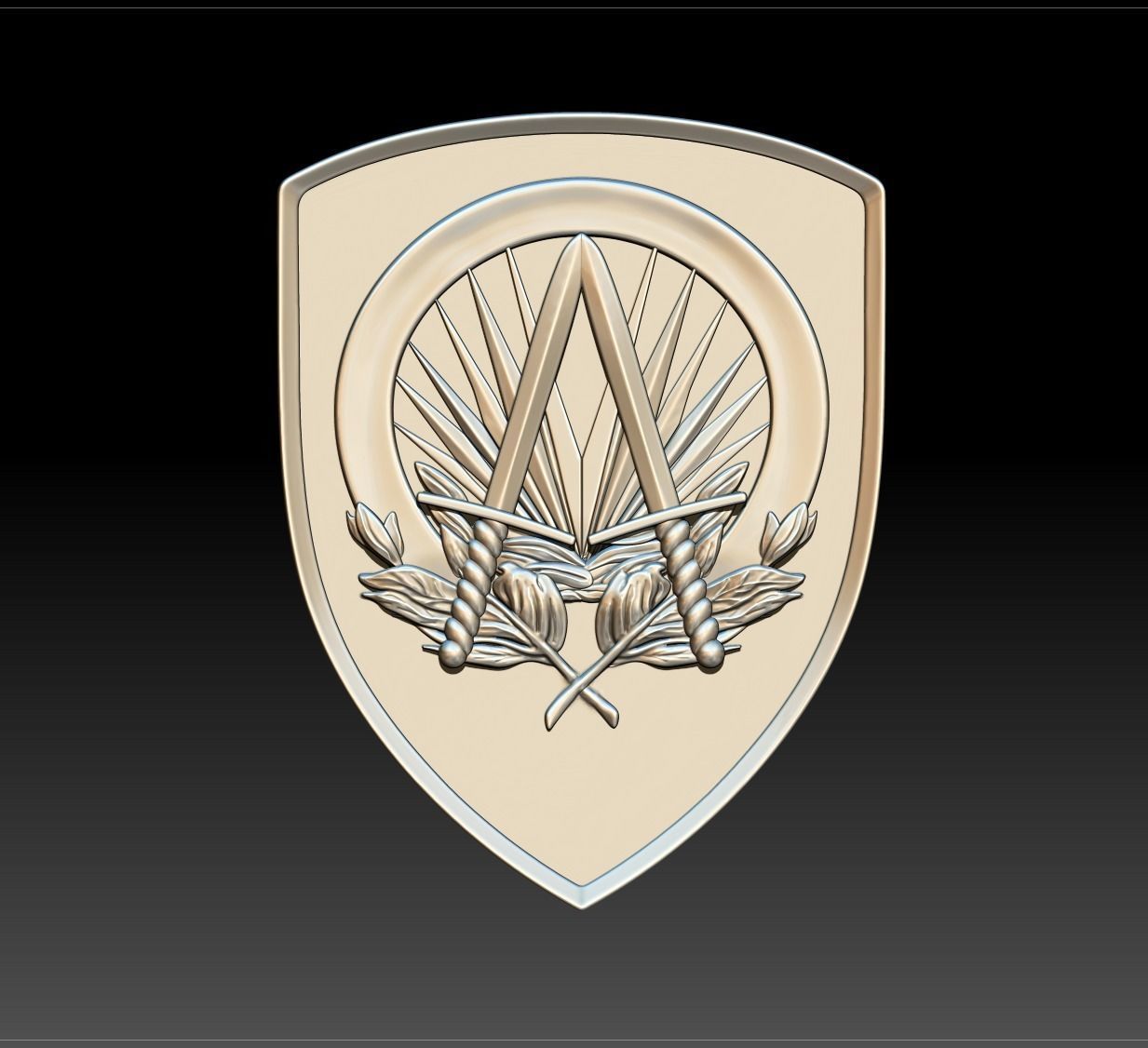 Form Emblem 3D model 3D printable | CGTrader