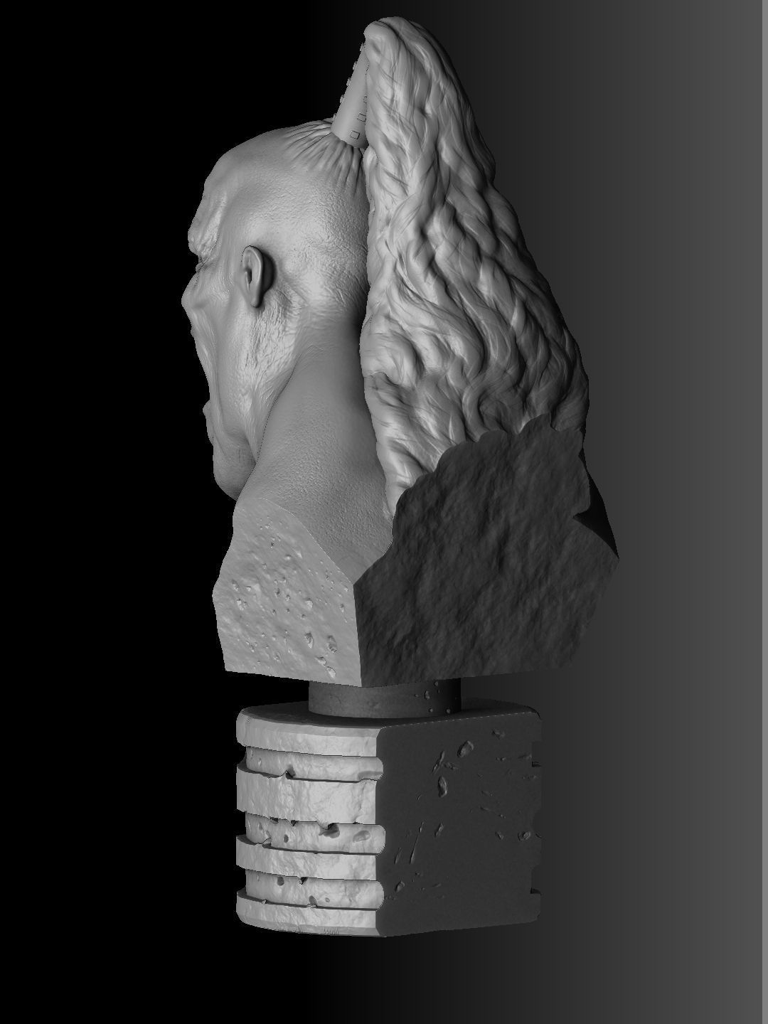Goro bust for 3d print STL 3D model 3D printable | CGTrader