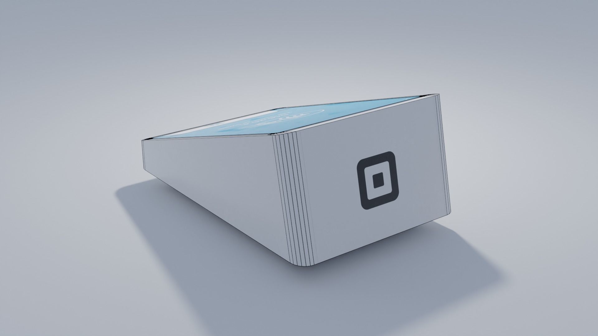 3D model Square Mobile Checkout Terminal with 4K Textures VR / AR / low ...