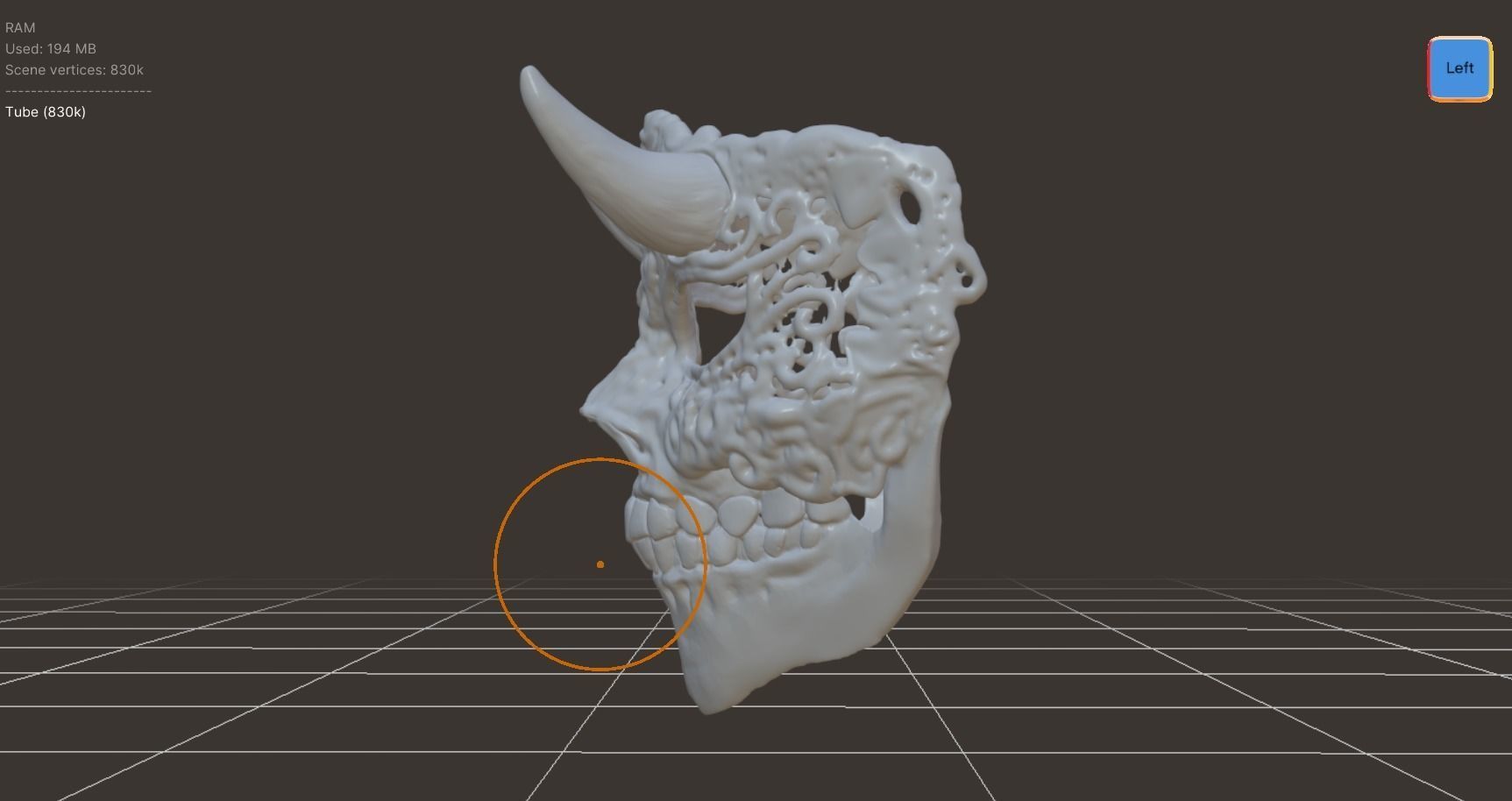 Masquerade mask 3D model 3D printable | CGTrader