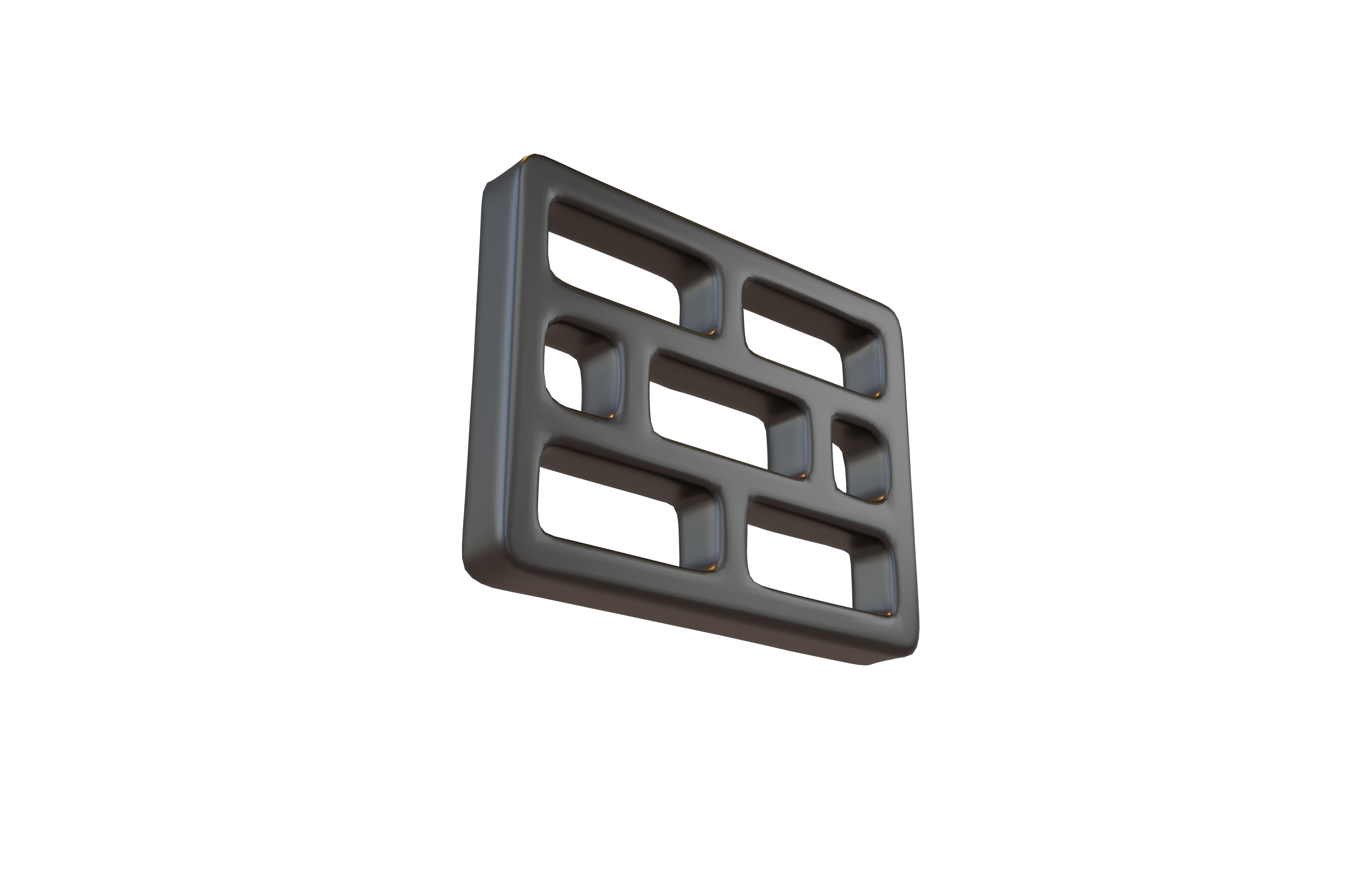 3D model Wall Symbol v1 001 VR / AR / low-poly | CGTrader