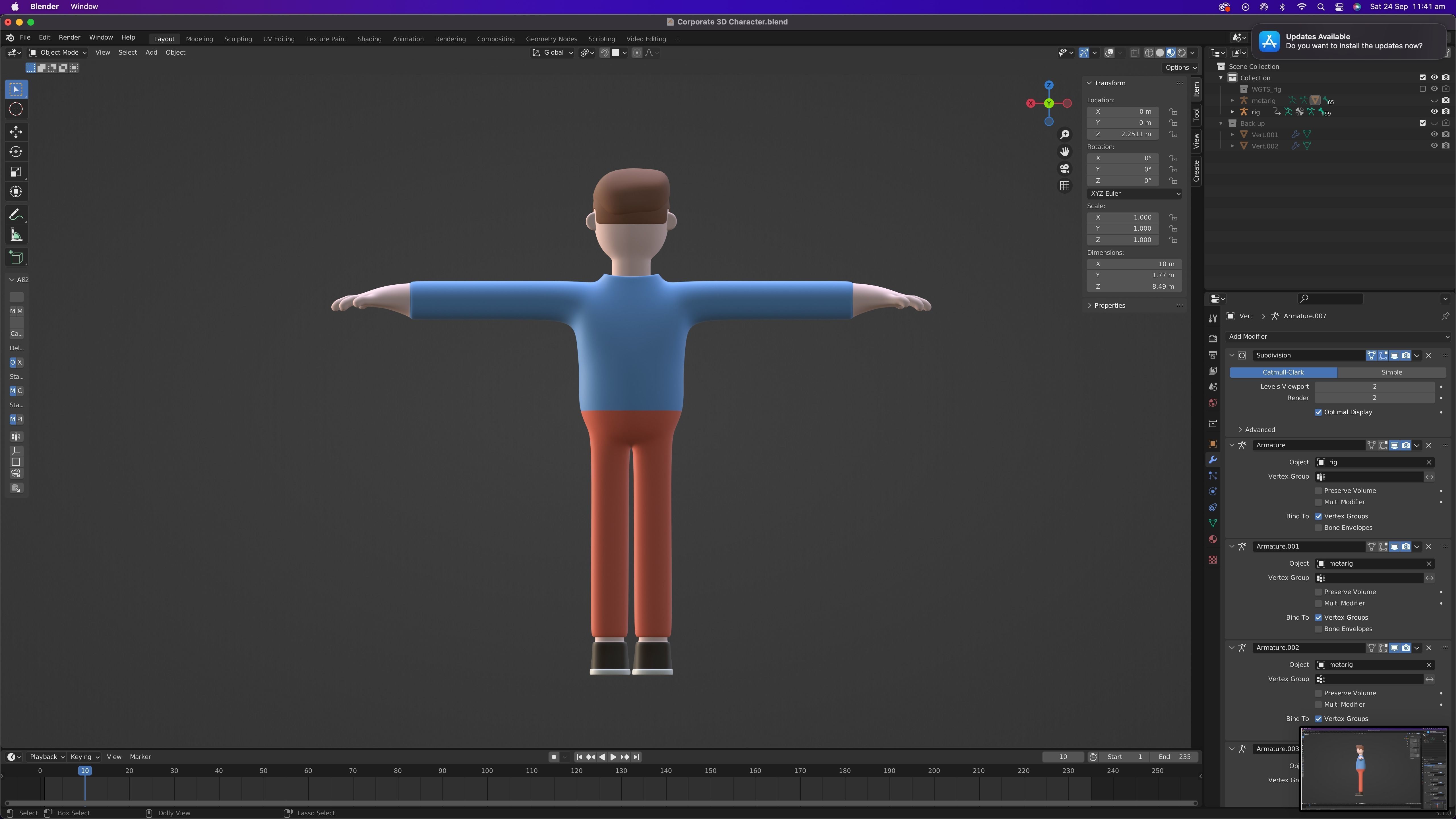 3D model Fully Rigged Character VR / AR / low-poly | CGTrader
