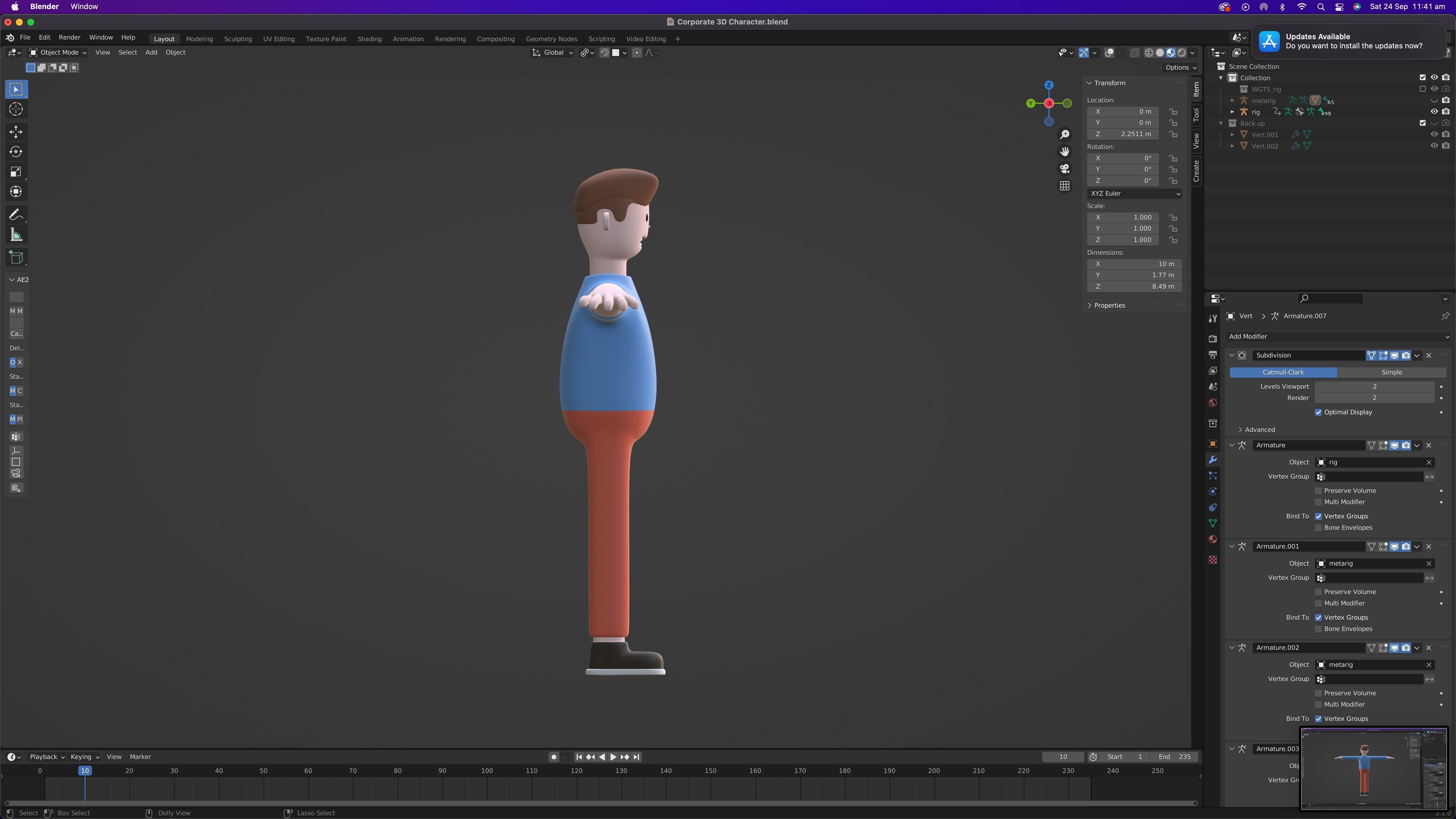 3D model Fully Rigged Character VR / AR / low-poly | CGTrader