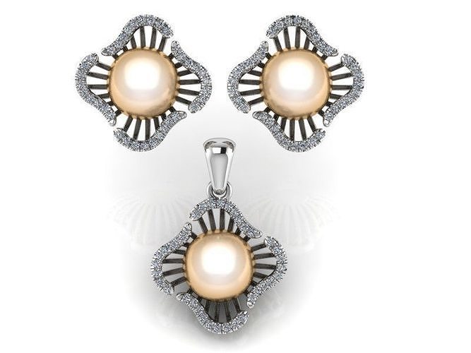 Diamond Flower Collection 2087 3D print model 3D model 3D printable ...