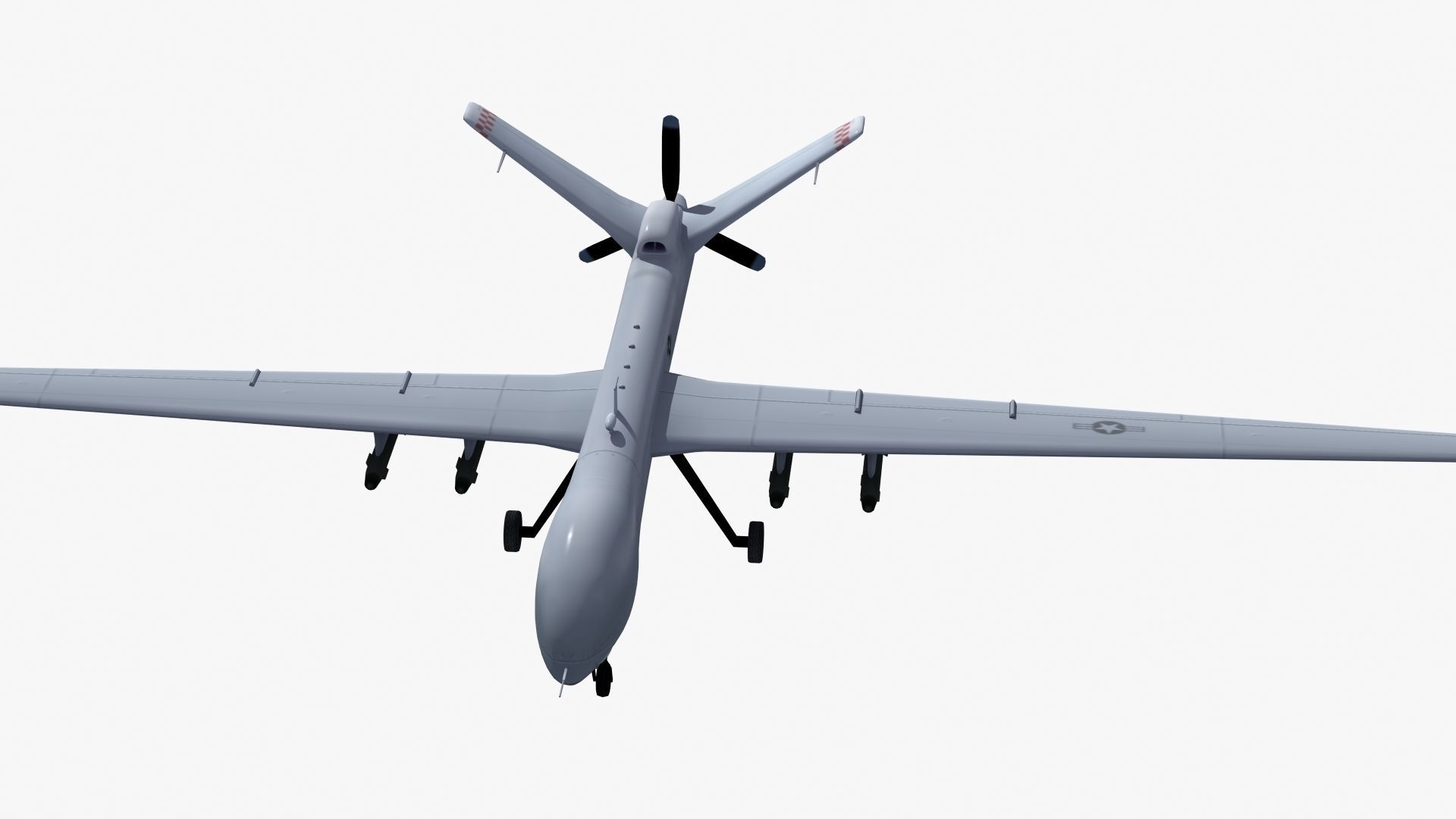 MQ-9 Reaper UAV 3D model | CGTrader