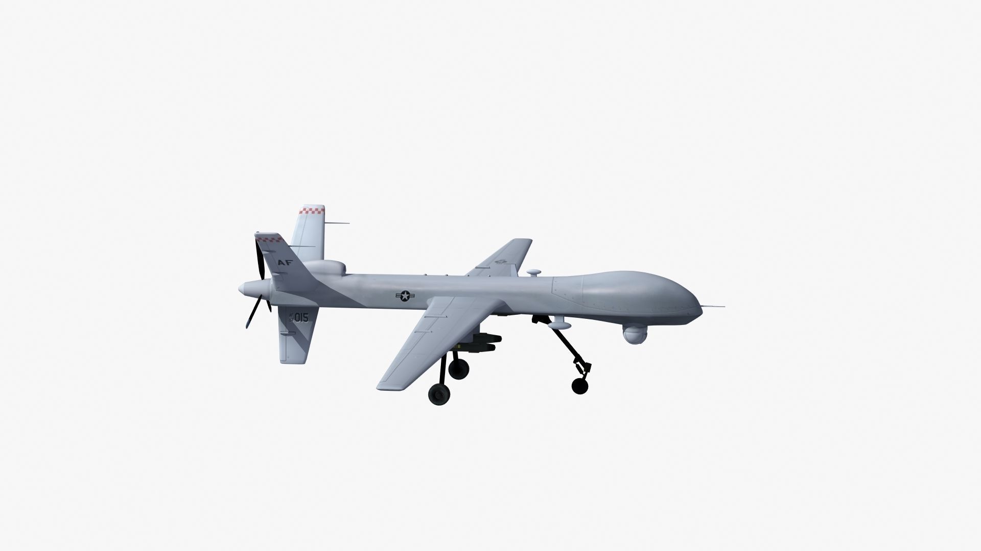 MQ-9 Reaper UAV 3D model | CGTrader