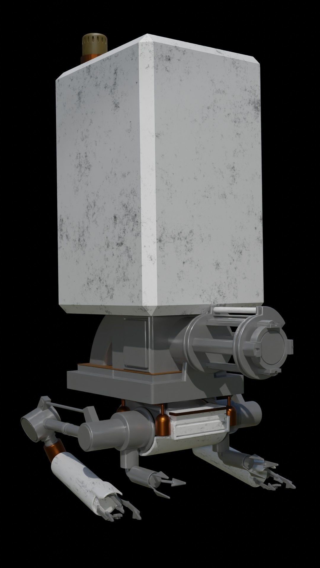 Printable POD from Nier Automata Drone 3D model 3D printable | CGTrader