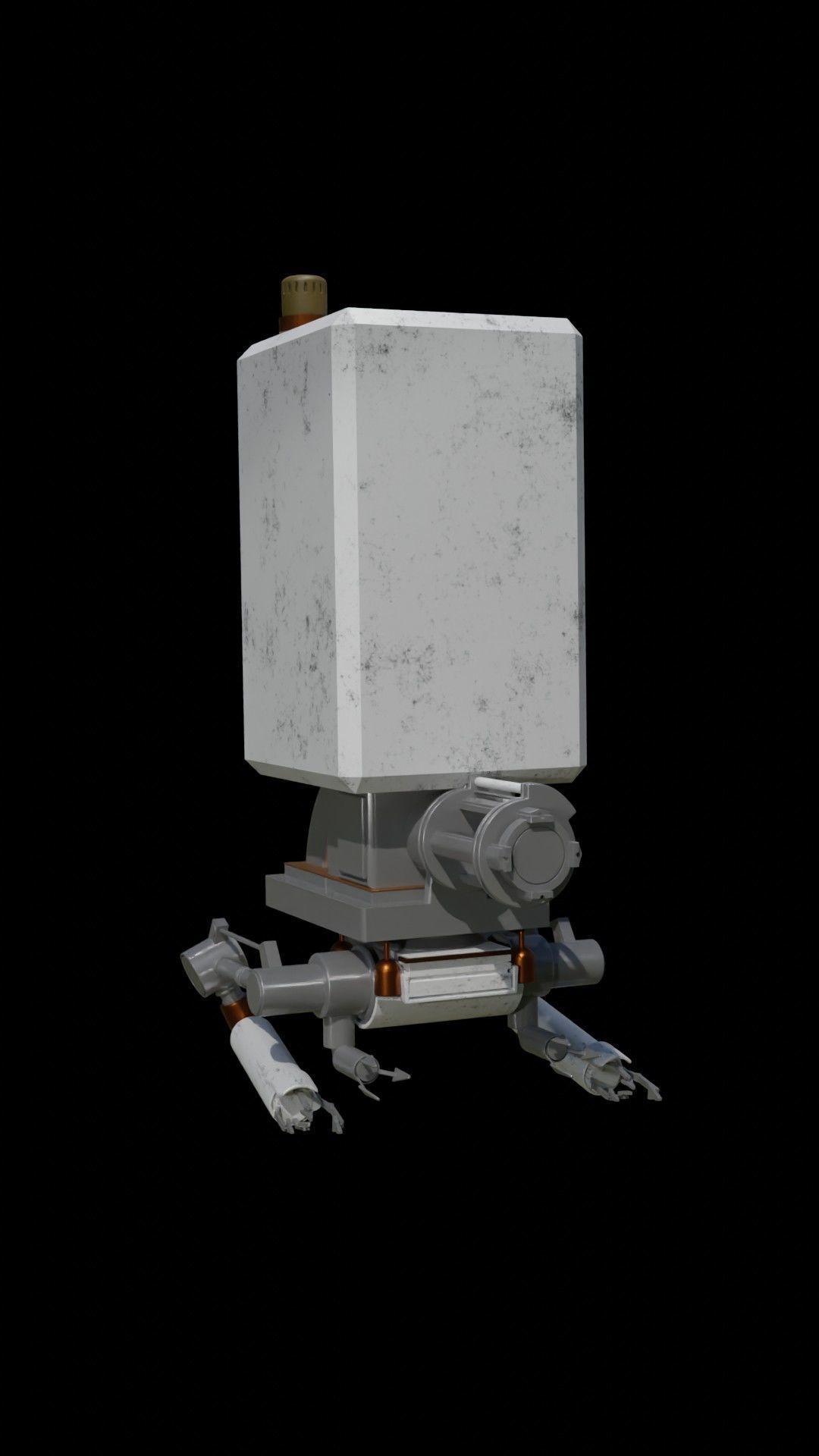 Printable POD from Nier Automata Drone 3D model 3D printable | CGTrader