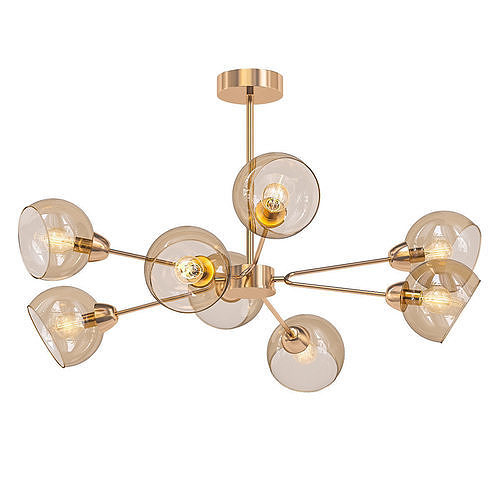 Sputnik Loft Globe 3D model | CGTrader