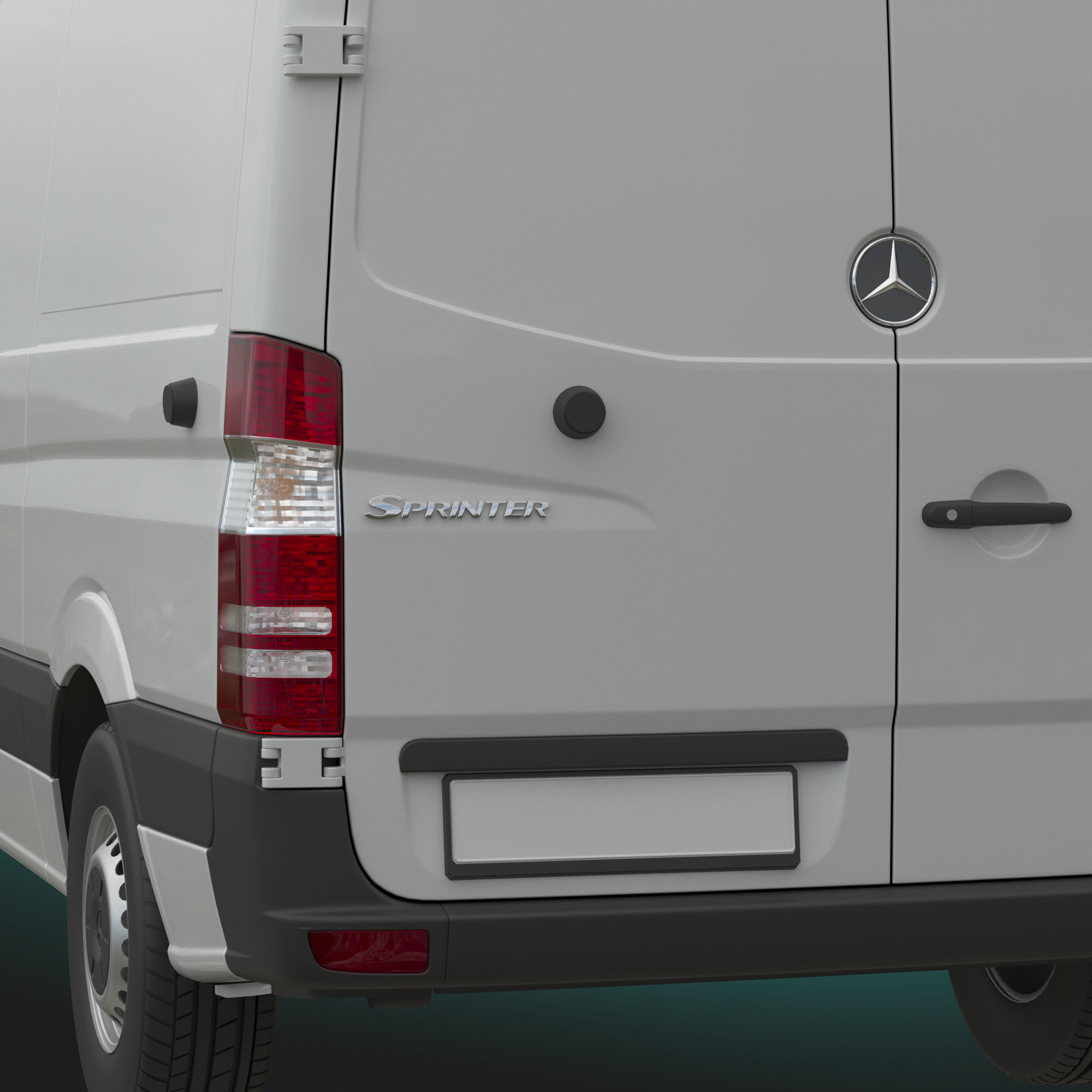 Mercedes-Benz Sprinter 2015 Panel Van L2H1 3D model | CGTrader
