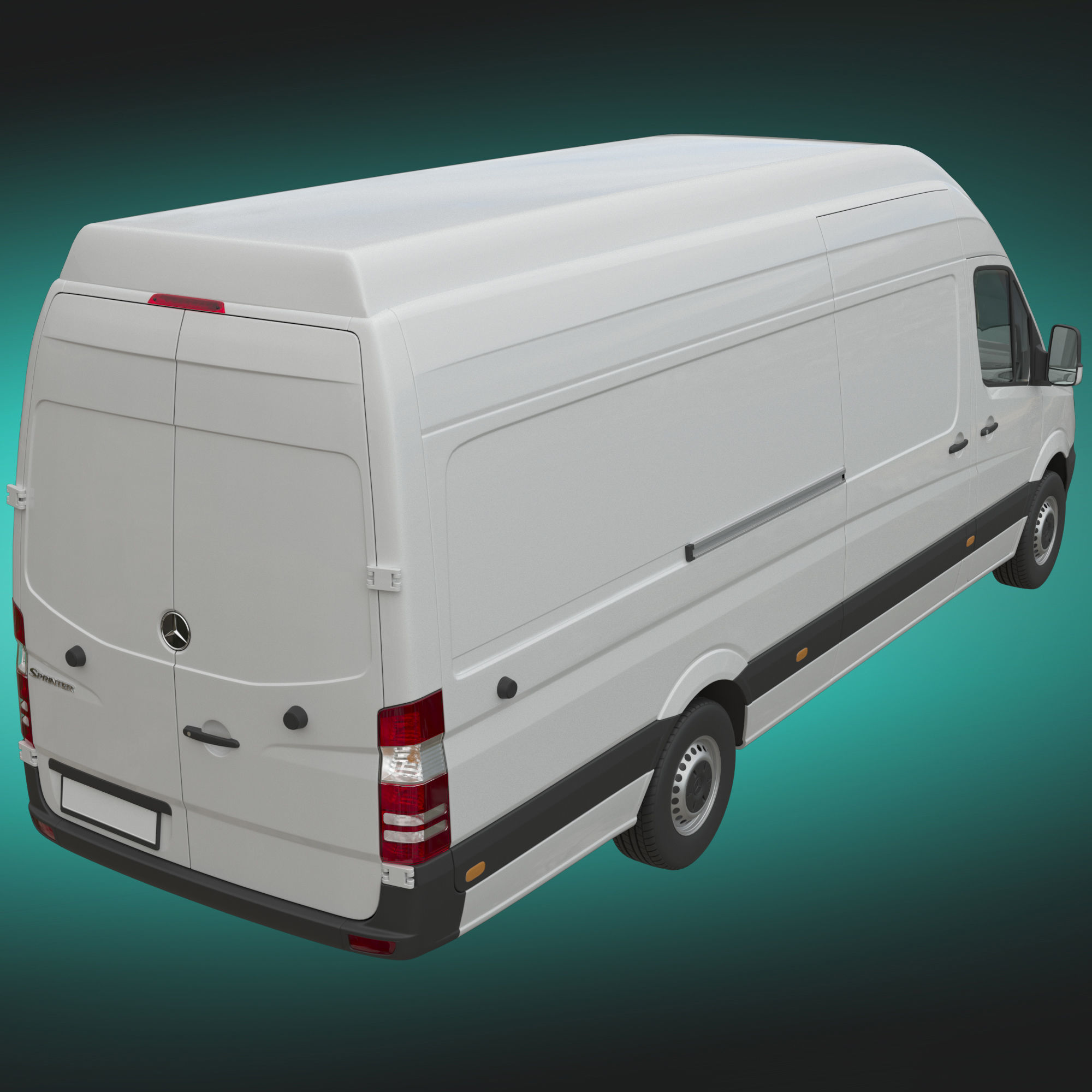 Mercedes-Benz Sprinter 2015 Panel Van L4H3 3D model | CGTrader