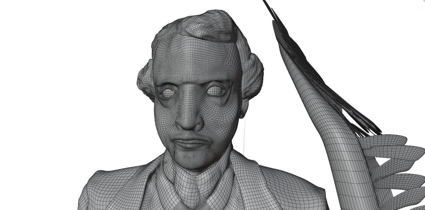Edgar Allan Poe 3D Model 3D model | CGTrader