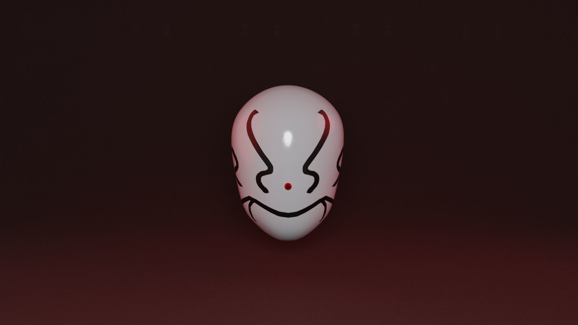 3D model Rimuru Tempest Realistic Mask VR / AR / low-poly | CGTrader