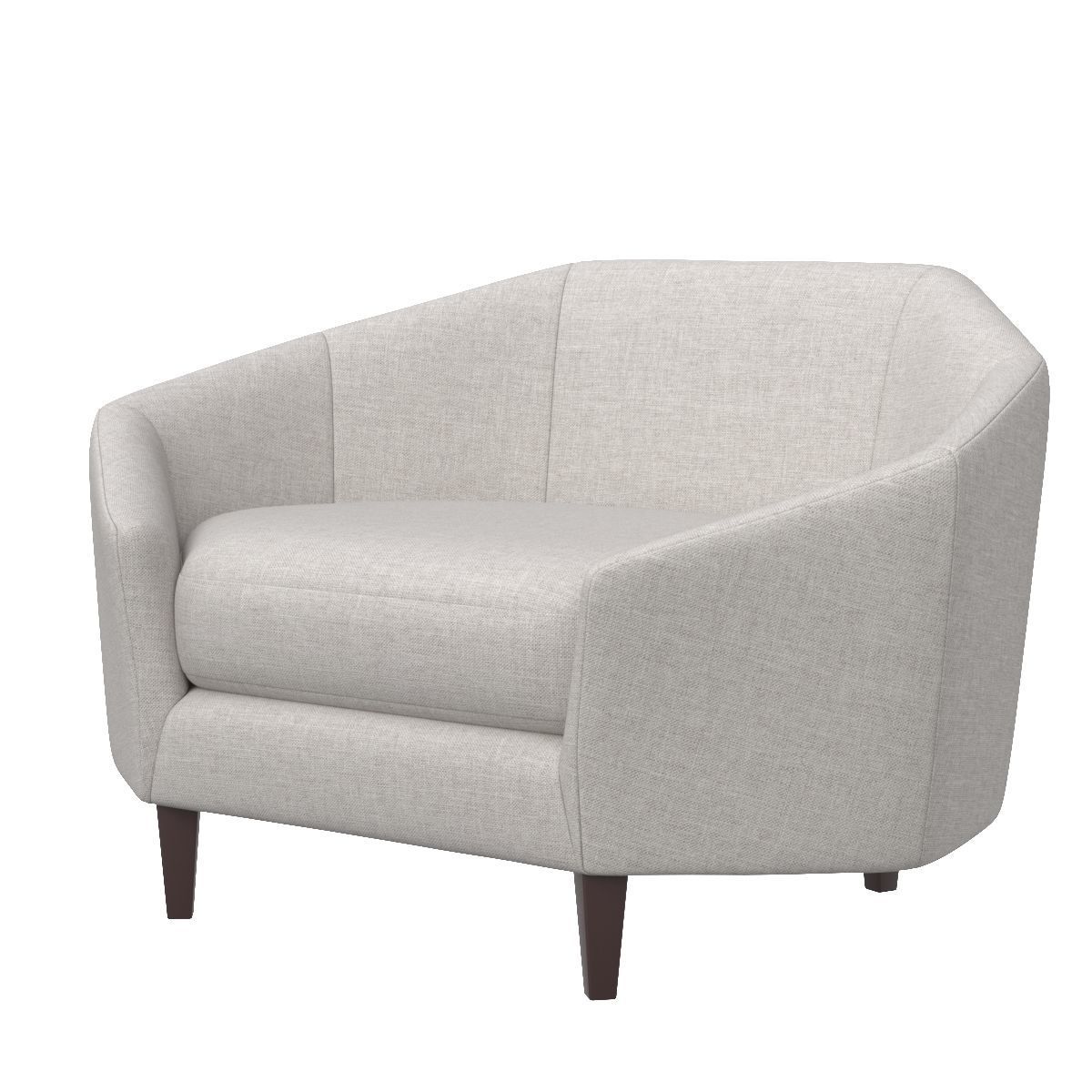 BAKER Diamond Lounge BA6842C 3D model | CGTrader