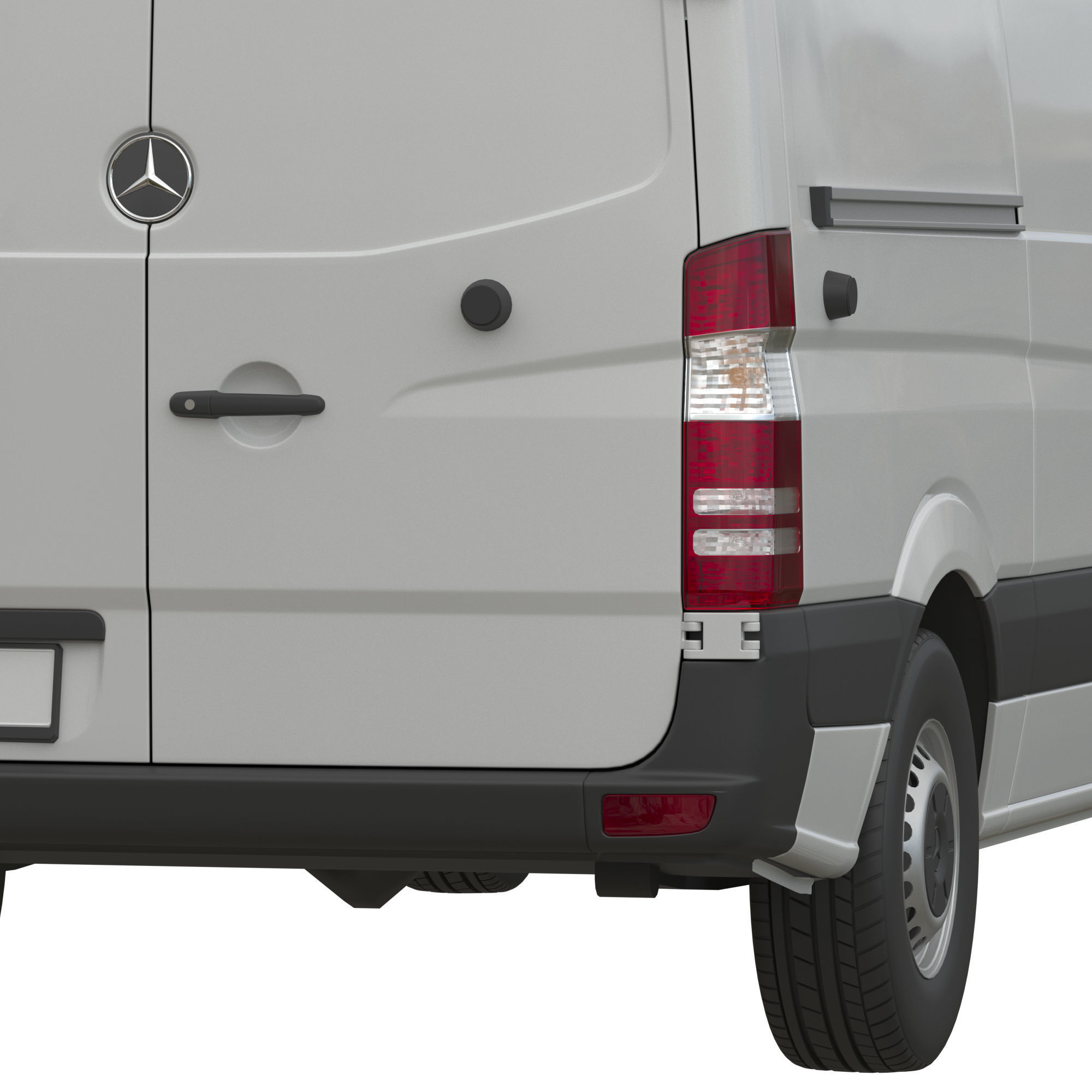 Mercedes-Benz Sprinter Panel Van L2H1 3D model | CGTrader
