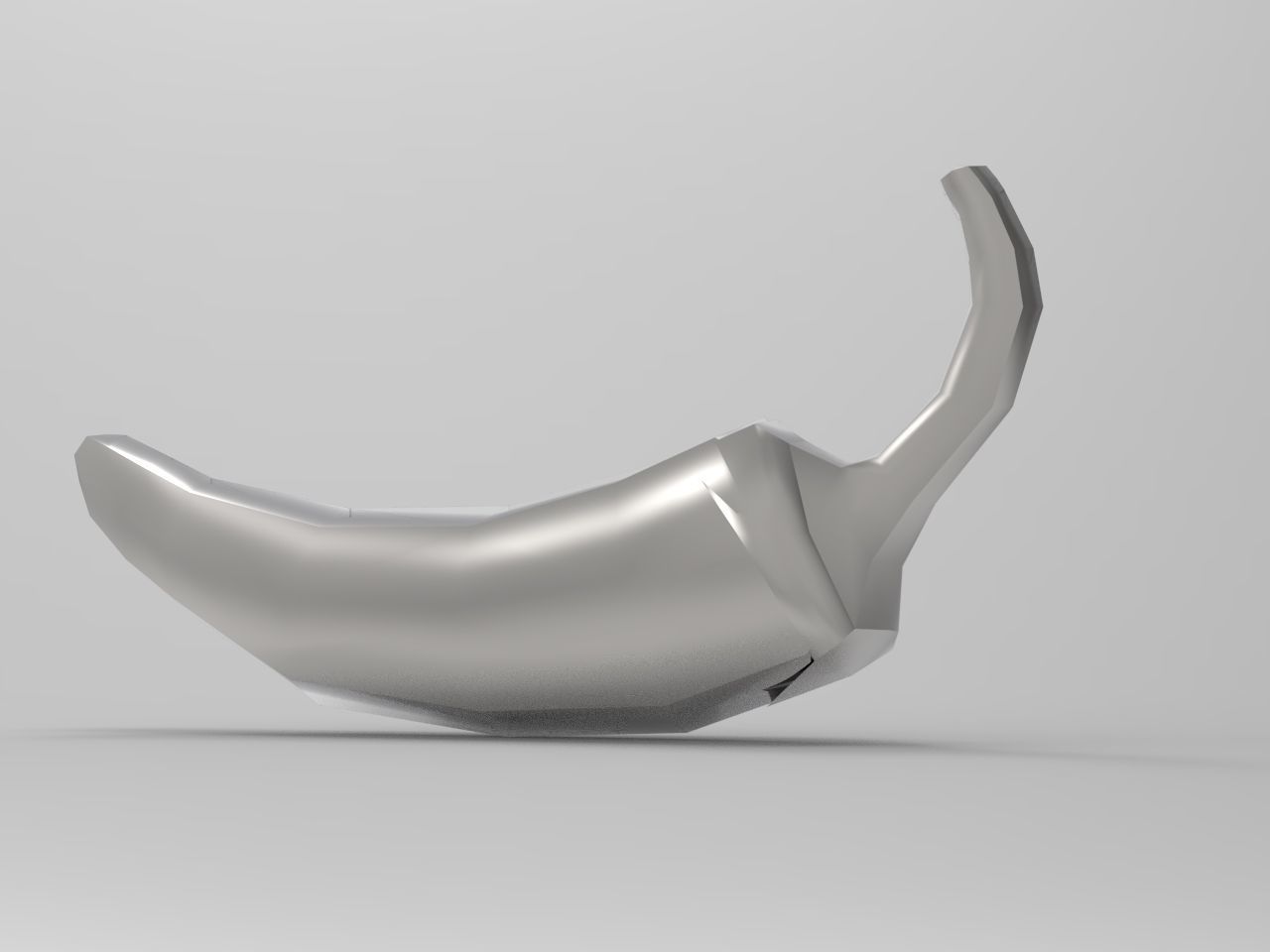 3D model low polygon chilli 3d model VR / AR / low-poly | CGTrader